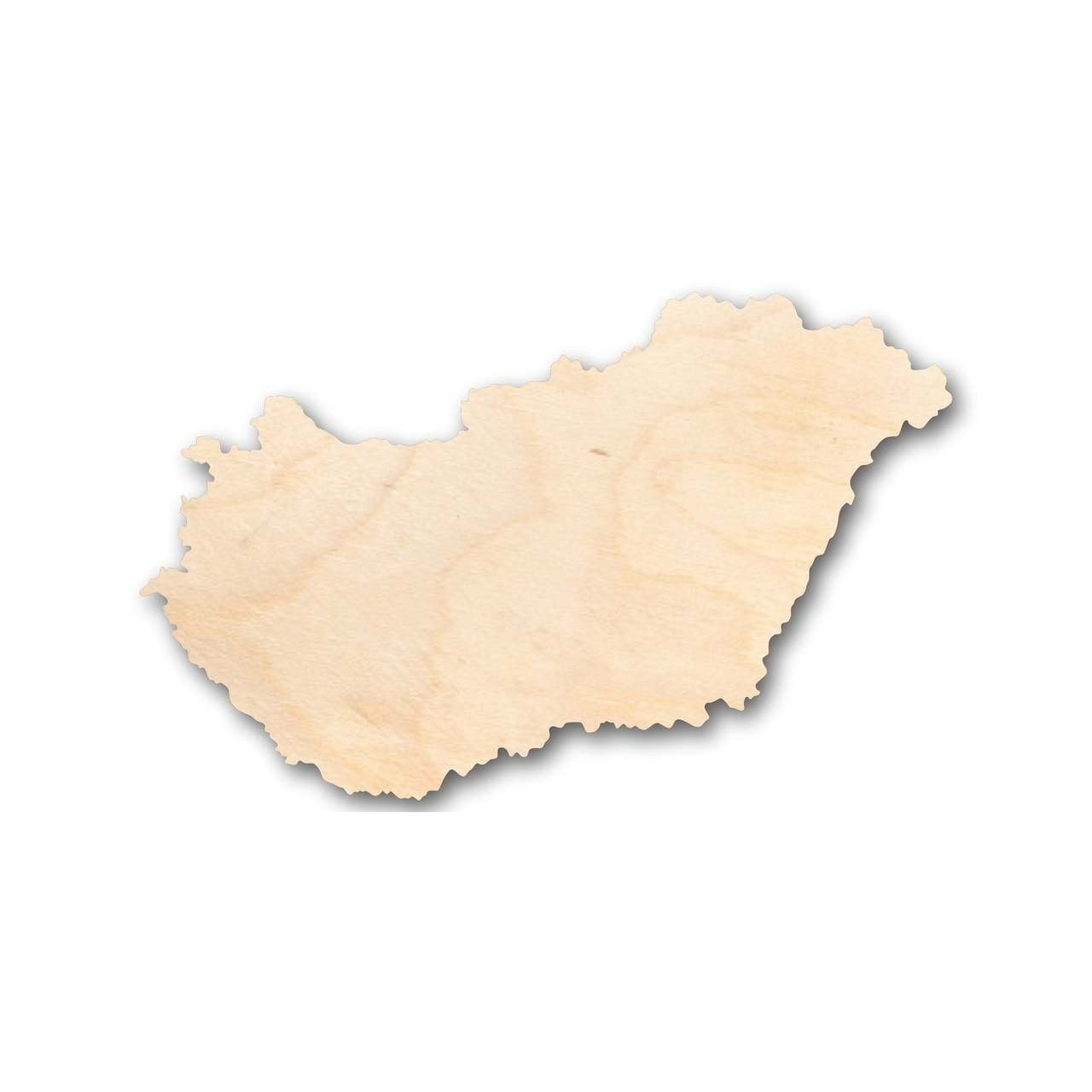 Unfinished Wood Hungary Shape - Country - Craft - up to 24" DIY 42" / 3 ...