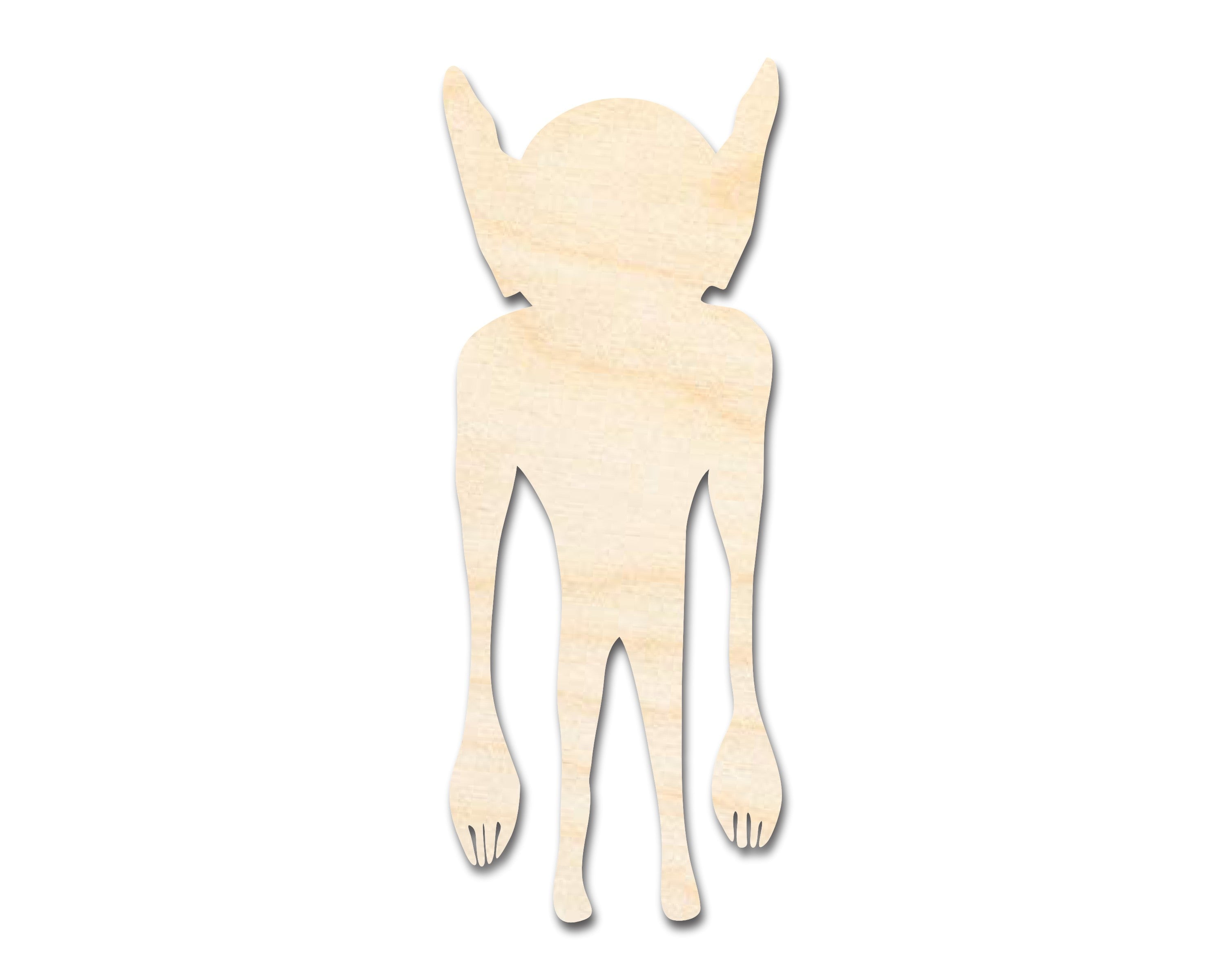 Unfinished Wood Kentucky Goblin Shape - Craft - up to 46" 6" / 1/2 ...