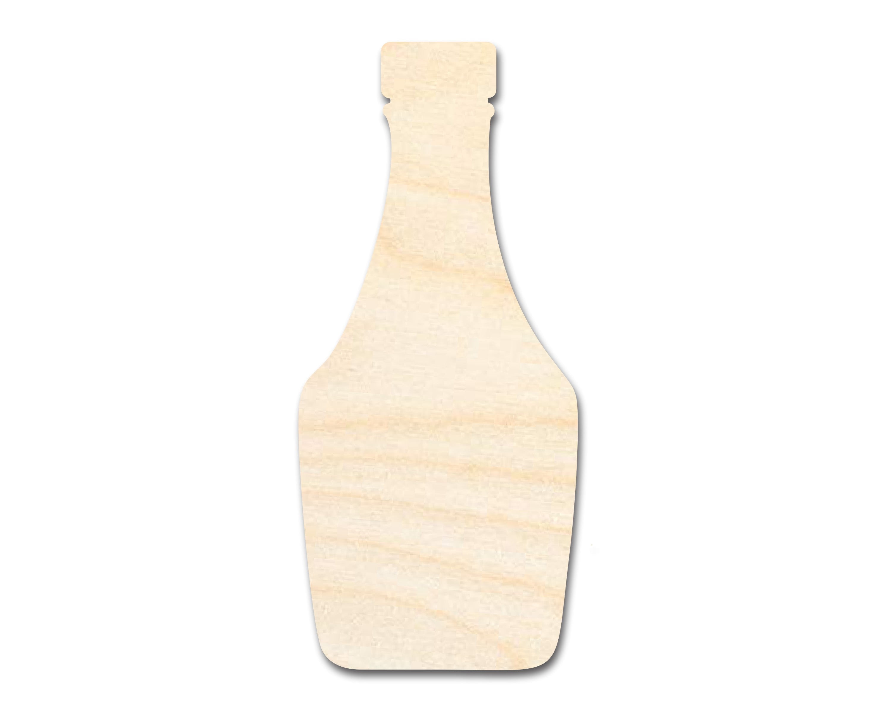 Unfinished Wood Ketchup Bottle Shape | Craft Cutout | up to 46" DIY 16 ...