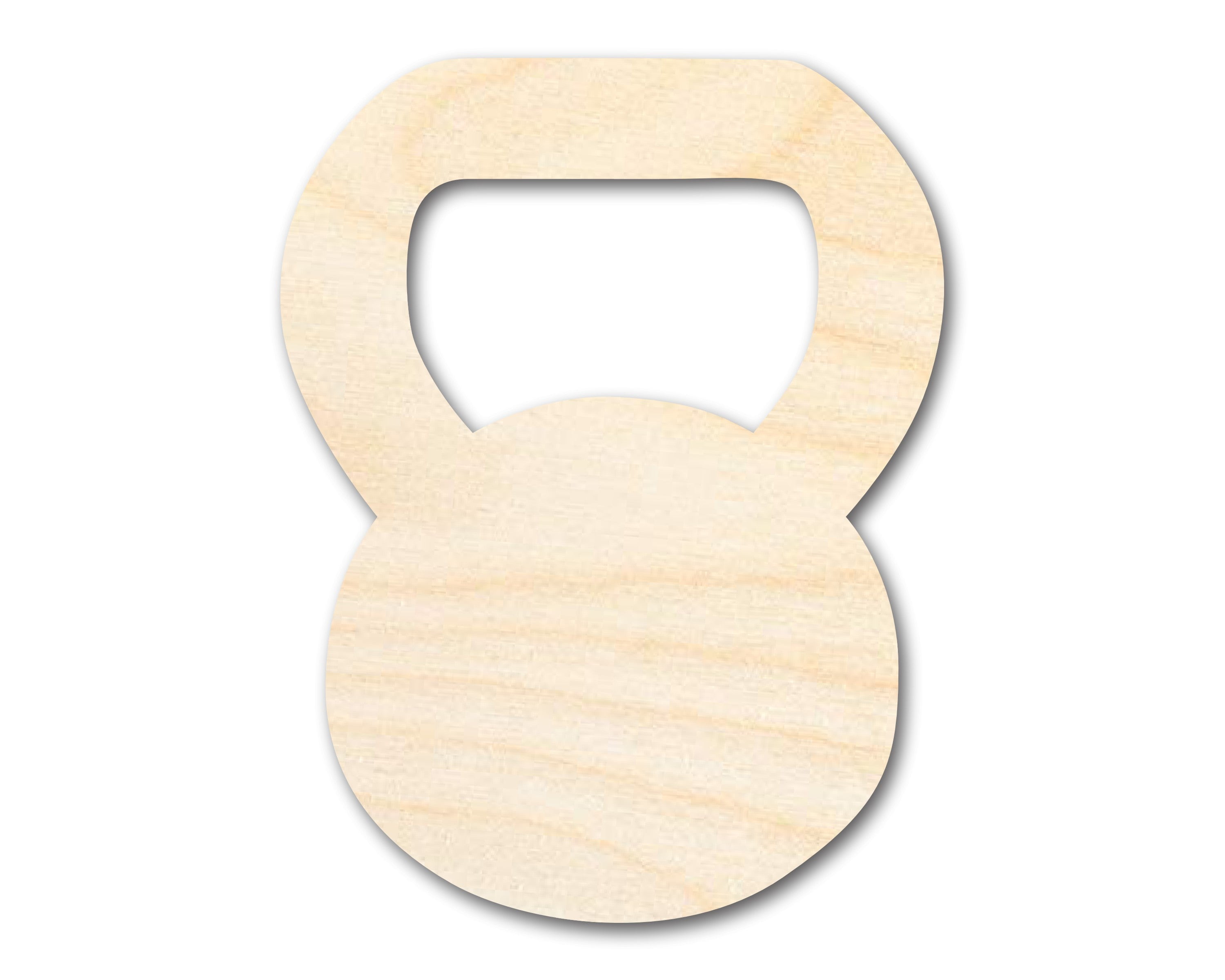 Unfinished Wood Kettle Ball Shape | Fitness Craft Cutout | up to 46 ...