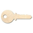 Unfinished Wood Key Shape - Craft - up to 46" DIY 20" / 1" - Walmart.com