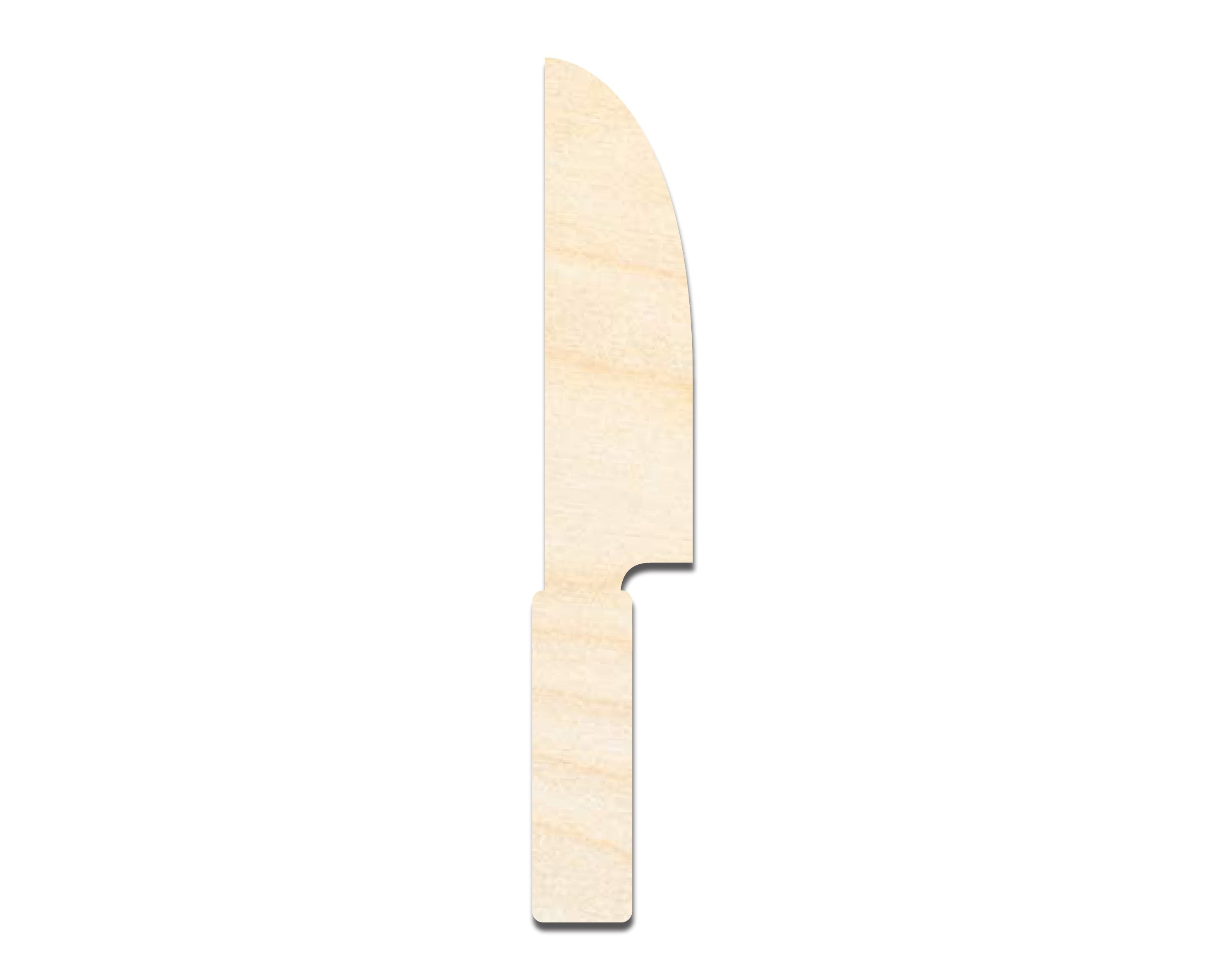 Unfinished Wood Knife Shape | DIY Craft Cutout | up to 46" DIY 46" / 3/ ...