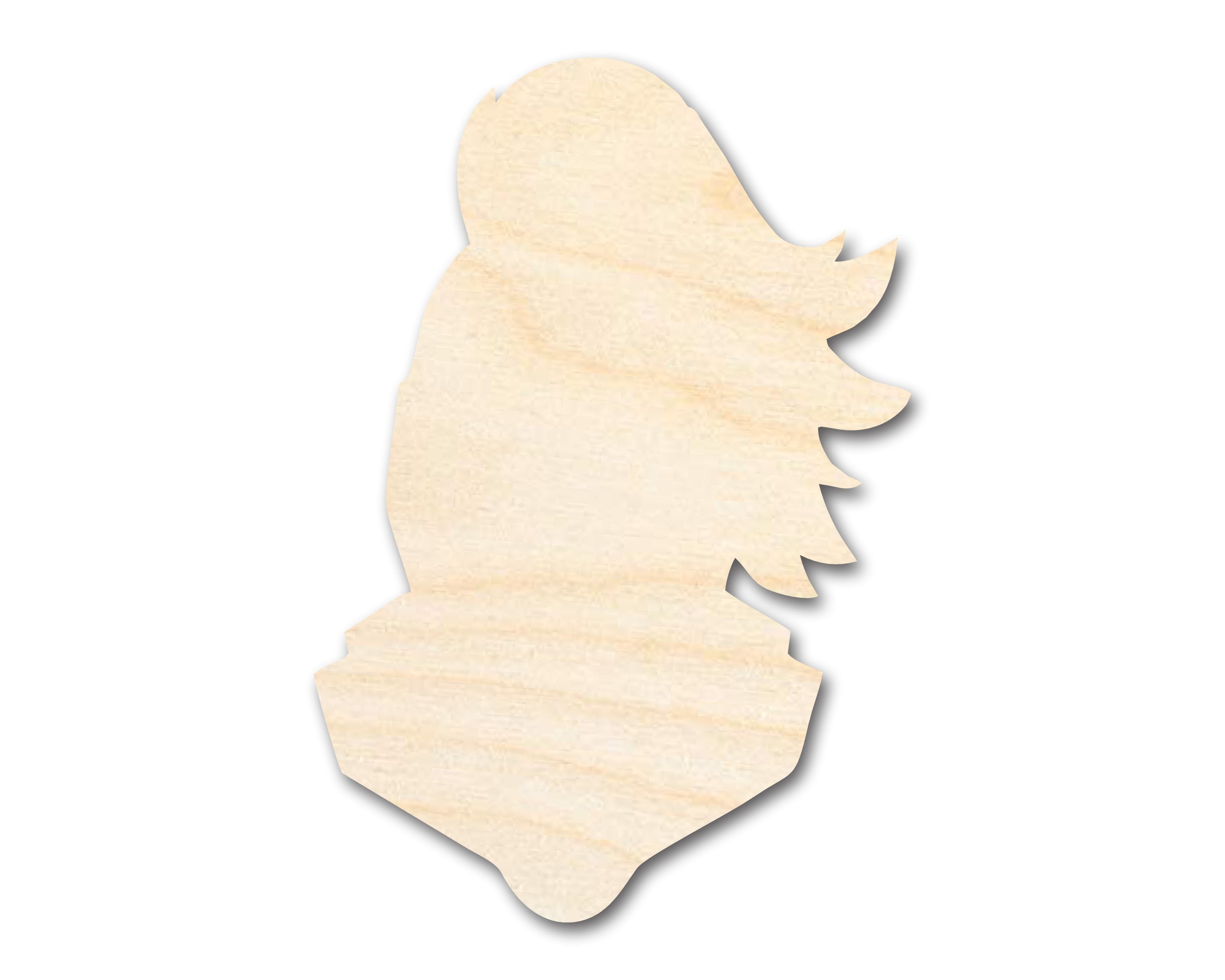 Unfinished Wood Knight Mascot Shape | DIY Craft Cutout 5" / 1/8 ...