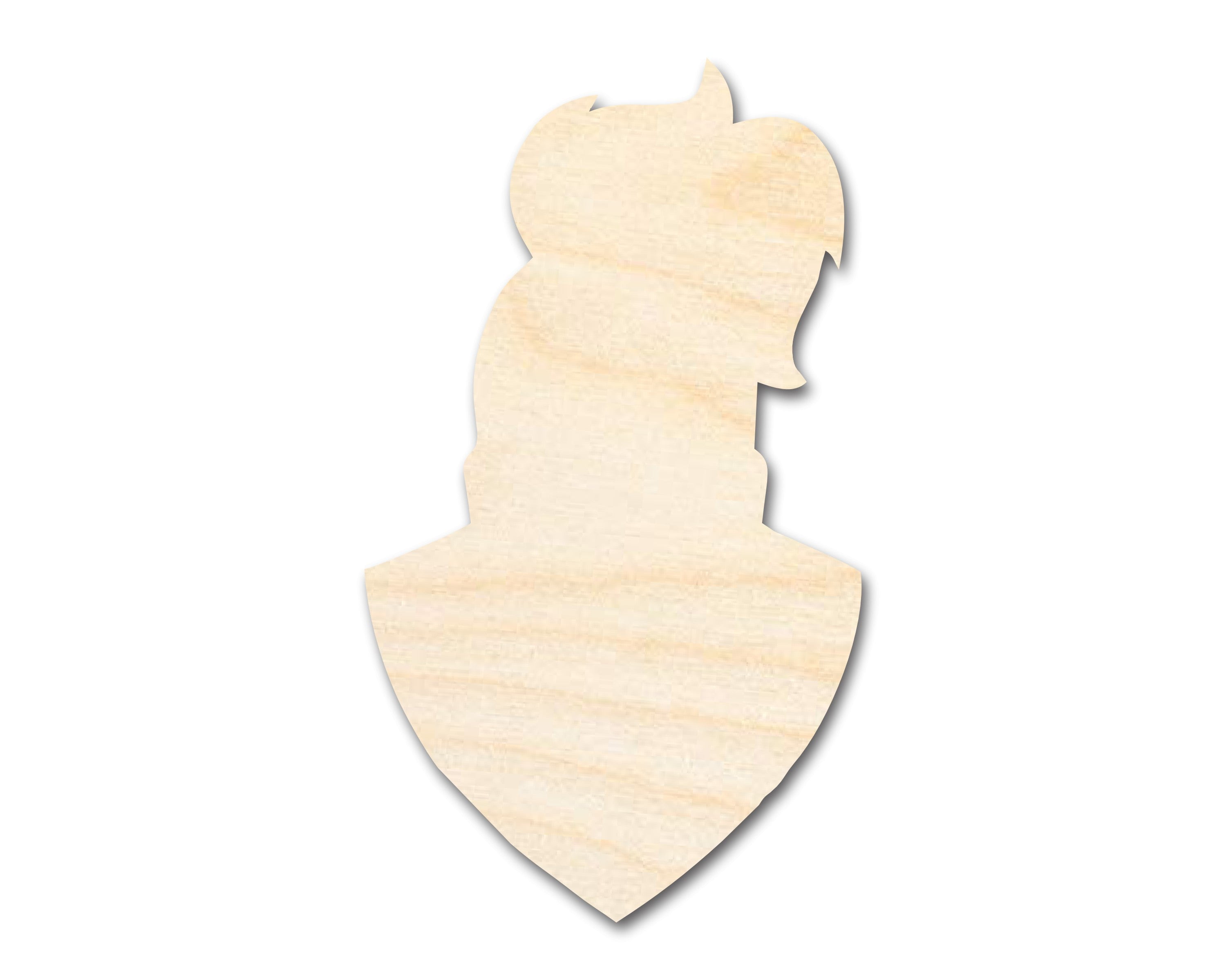 Unfinished Wood Knight Mascot Shape | DIY Craft Cutout | up to 46" DIY ...