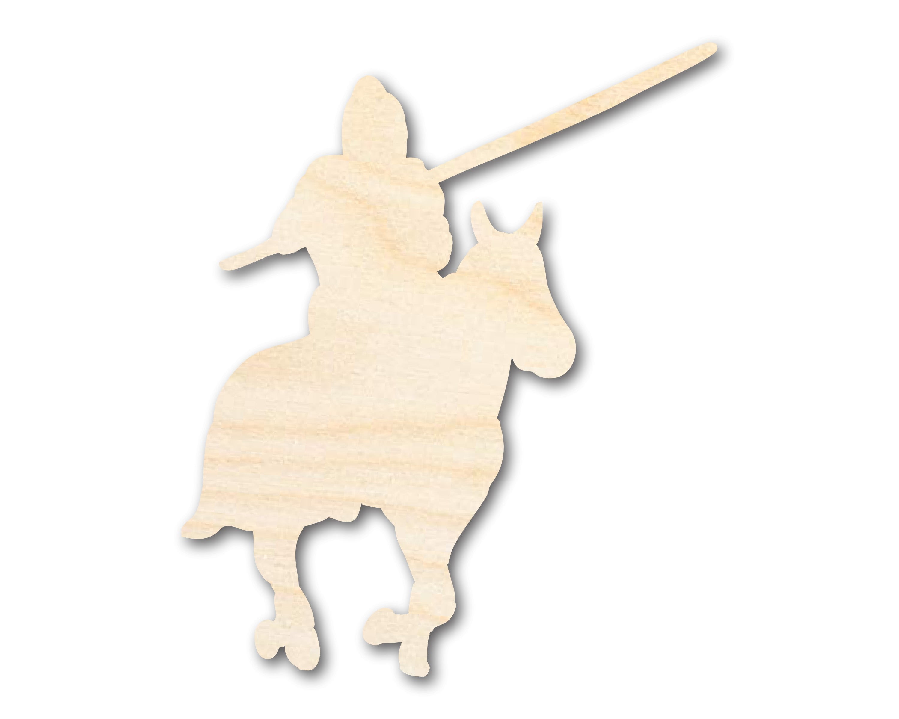 Unfinished Wood Knight Shape | DIY Craft Cutout 18" / 1/2" - Walmart.com