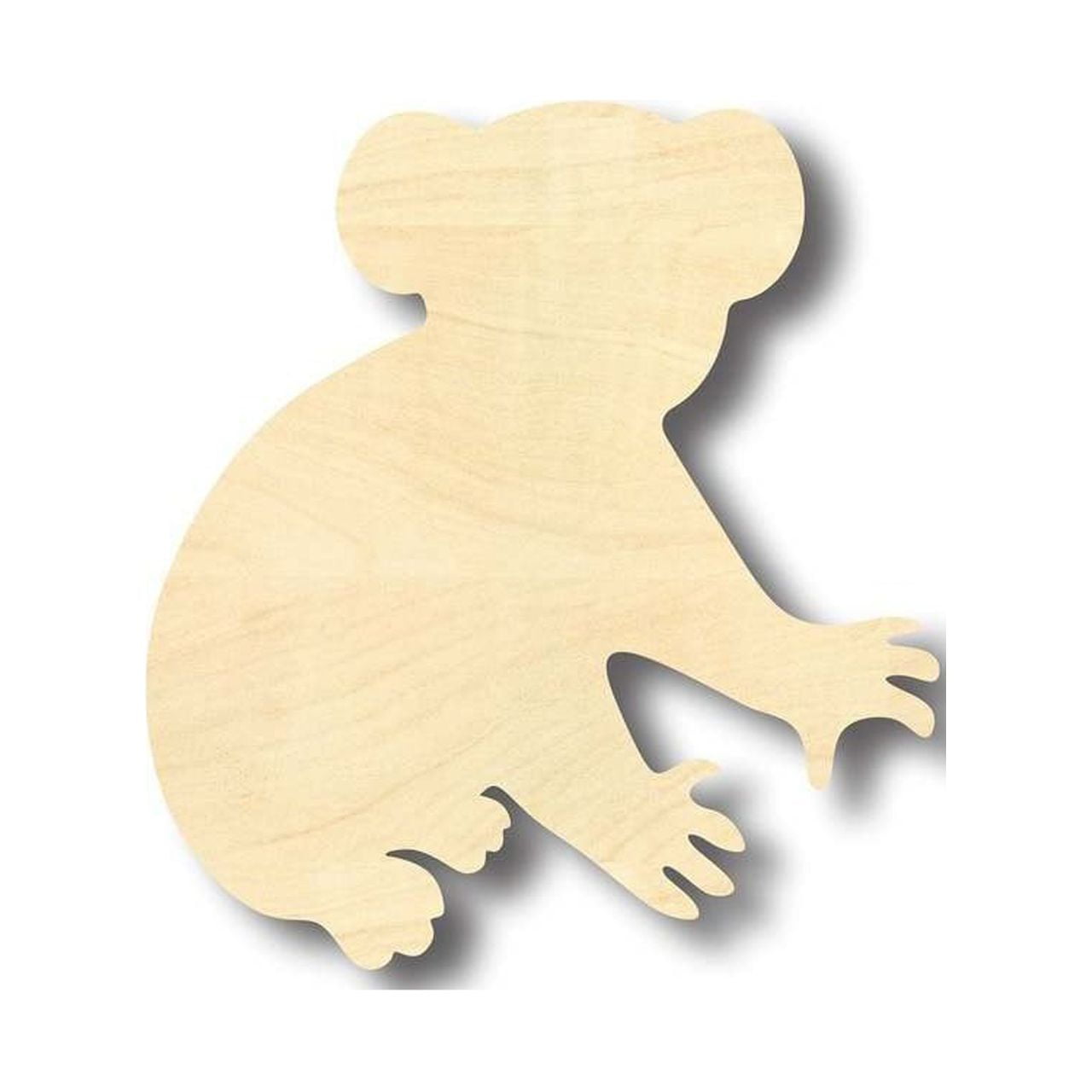 Unfinished Wood Koala Bear Shape - Animal - Craft - up to 46" DIY 14 ...