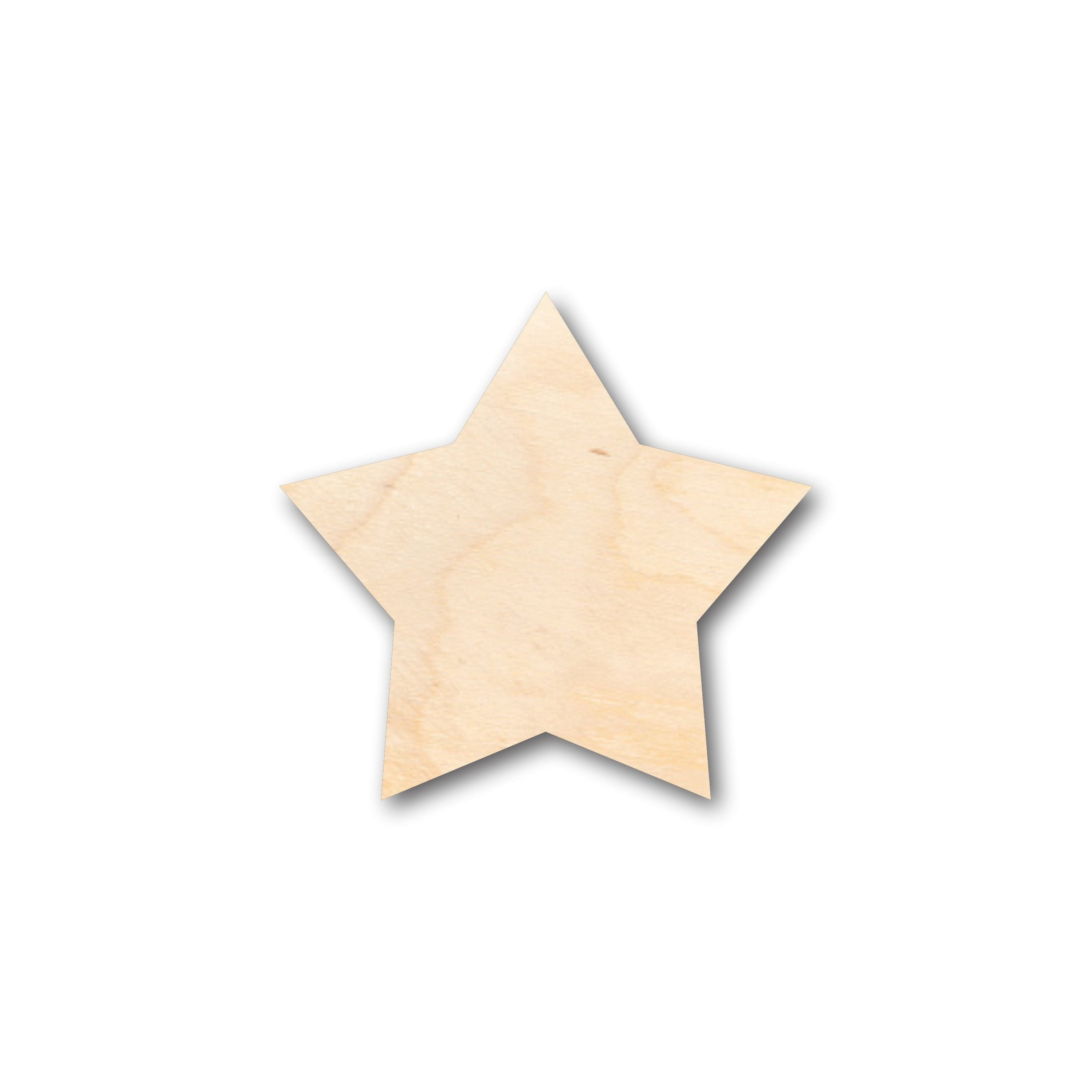 Unfinished Wood Large Fat Star Shape - Craft - up to 36" DIY 46" / 3/4 ...