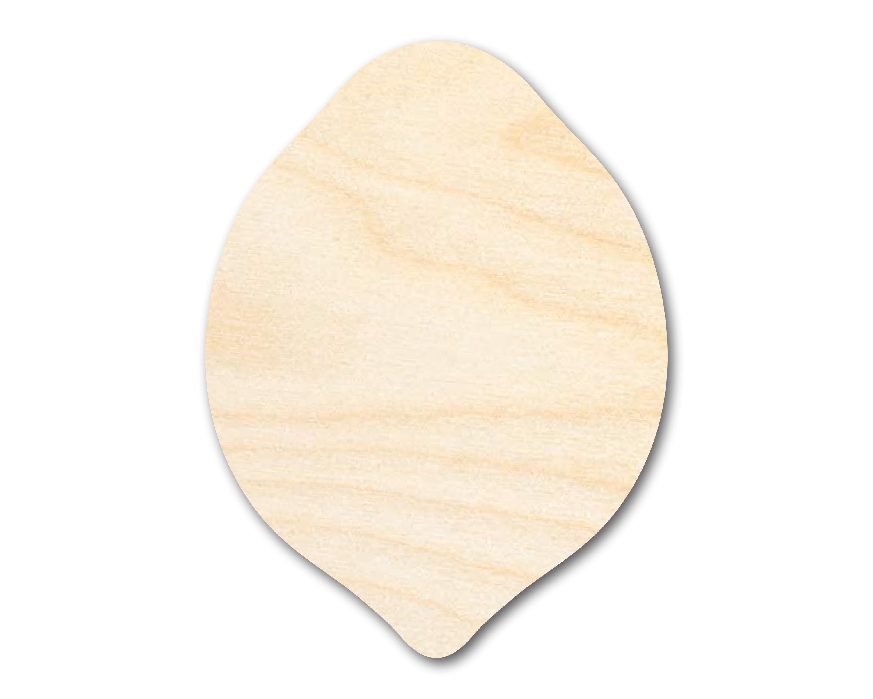 Unfinished Wood Lemon Shape | Summer | Fruit | Lemonade | Craft Cutout ...