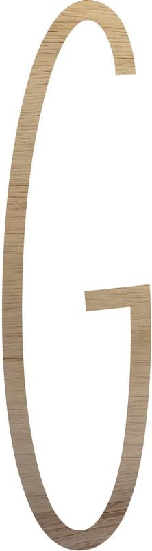 Unfinished Wood Letter G, Real Wooden 14'' Alphabet Letter, Wall ...
