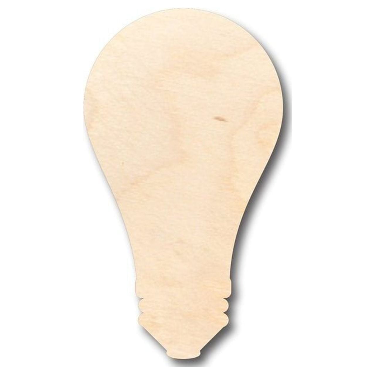 Unfinished Wood Light Bulb Shape - Idea - Craft - up to 46" DIY 5" / 1/ ...
