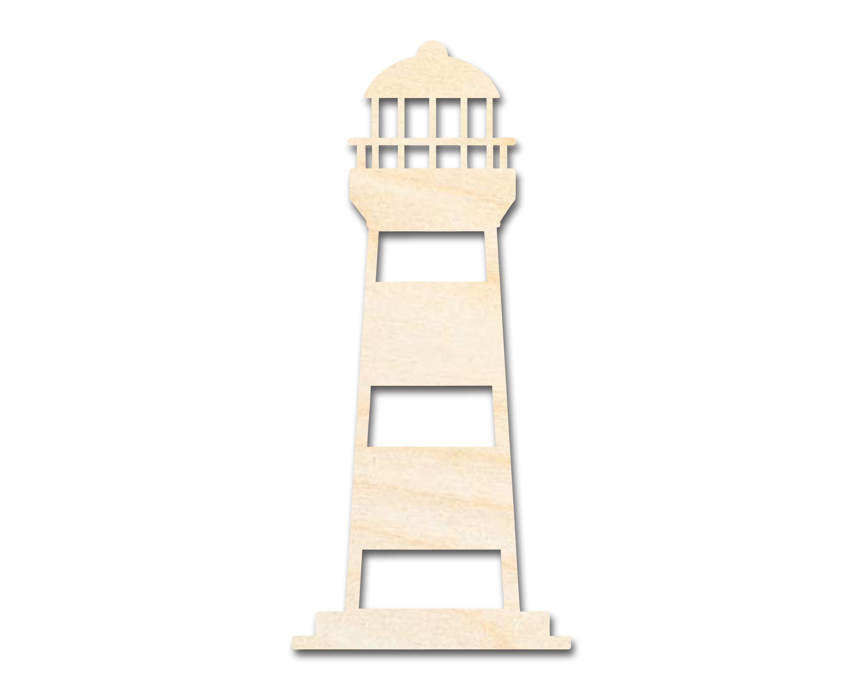 Unfinished Wood Lighthouse Shape | DIY Craft Cutout | up to 46" DIY 30 ...