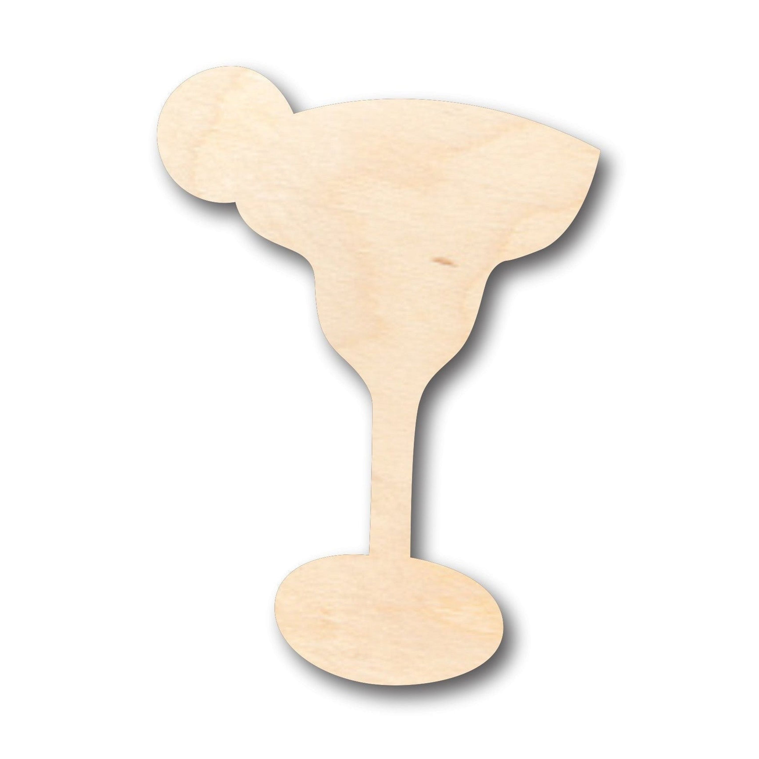 Unfinished Wood Lime Margarita Glass Shape - Craft - up to 46" DIY 18 ...