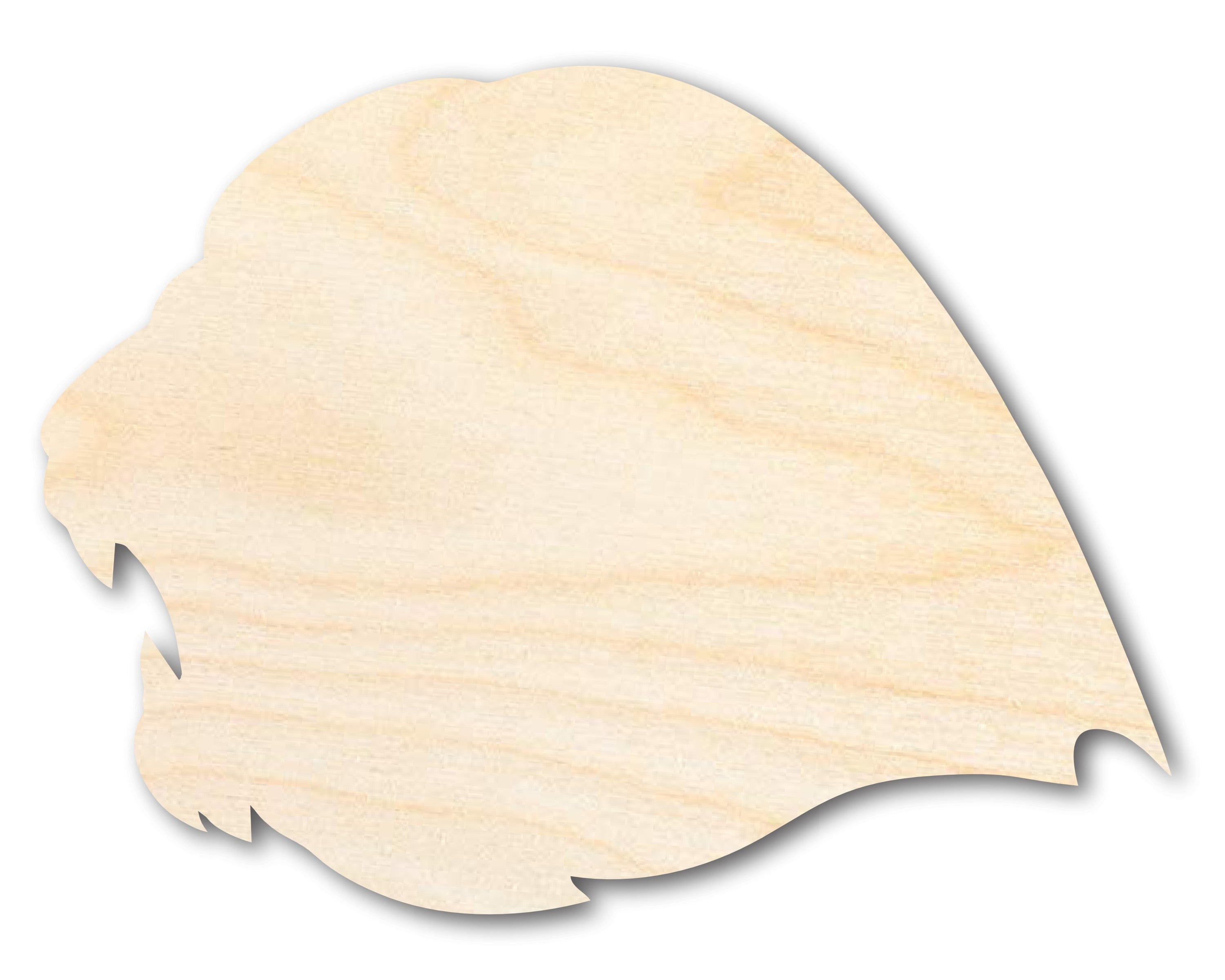 Unfinished Wood Lion Mascot Shape | DIY Craft Cutout 30" / 1/4 ...