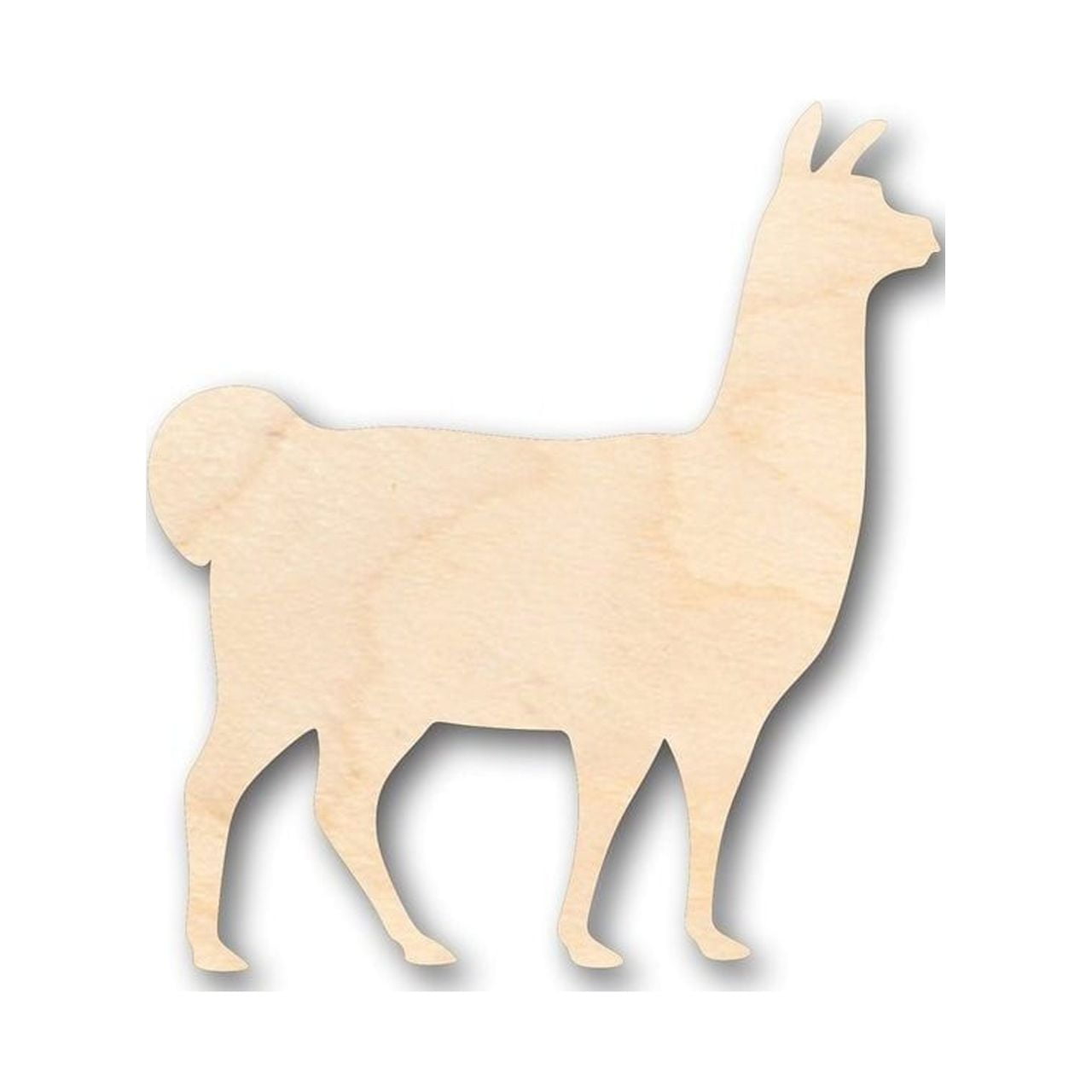 Unfinished Wood Llama Shape - Farm Animal - Craft - up to 46" DIY 18 ...