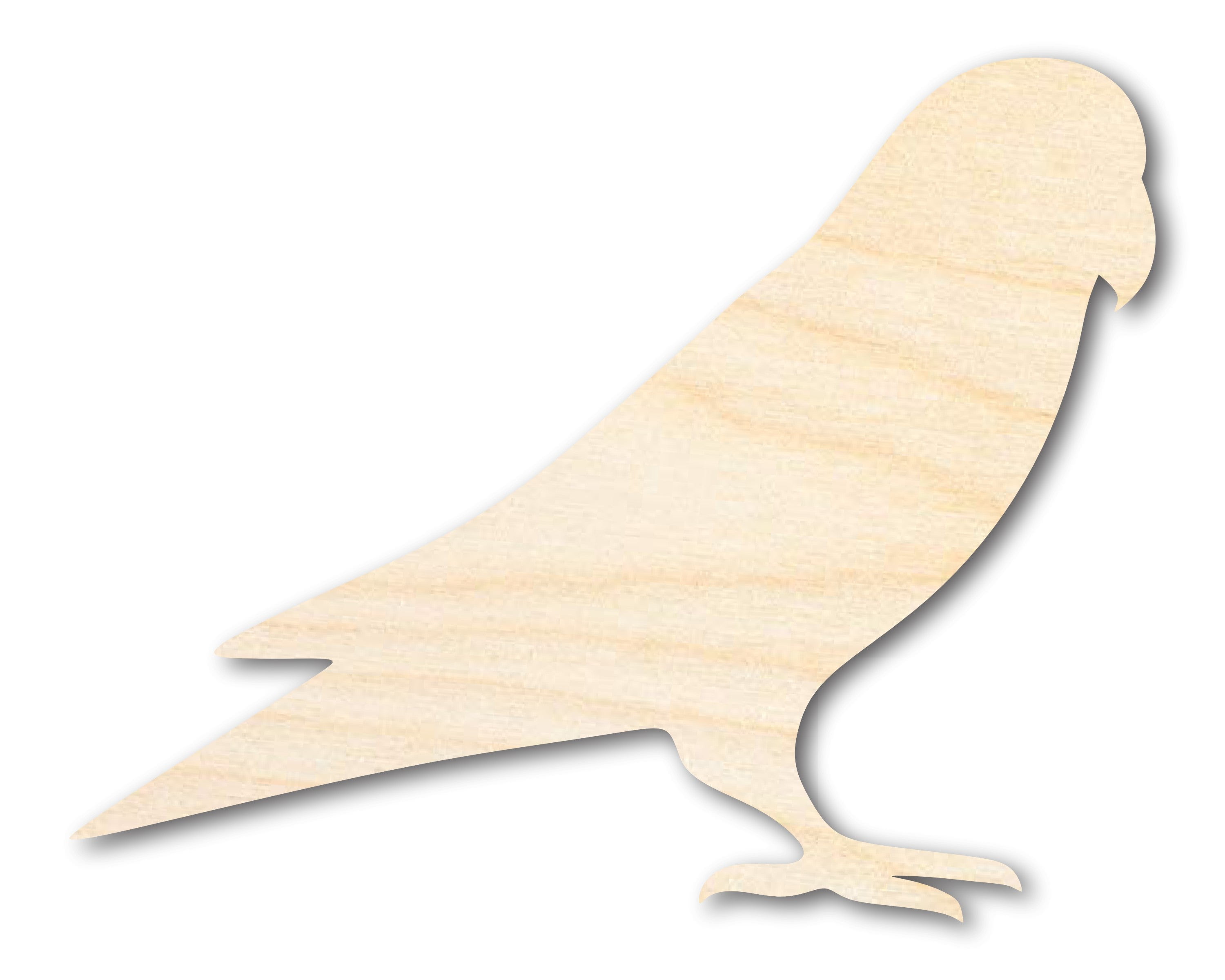 Unfinished Wood Love Bird Shape - Craft - up to 46" 10" / 1/8 ...