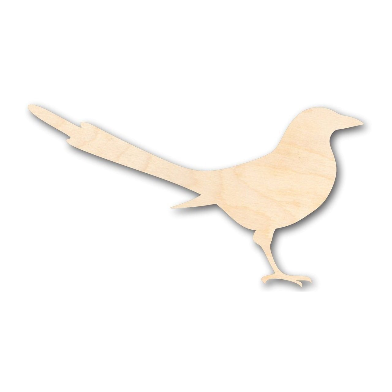 Unfinished Wood Magpie Shape - Bird - Wildlife - Craft - up to 46" DIY ...