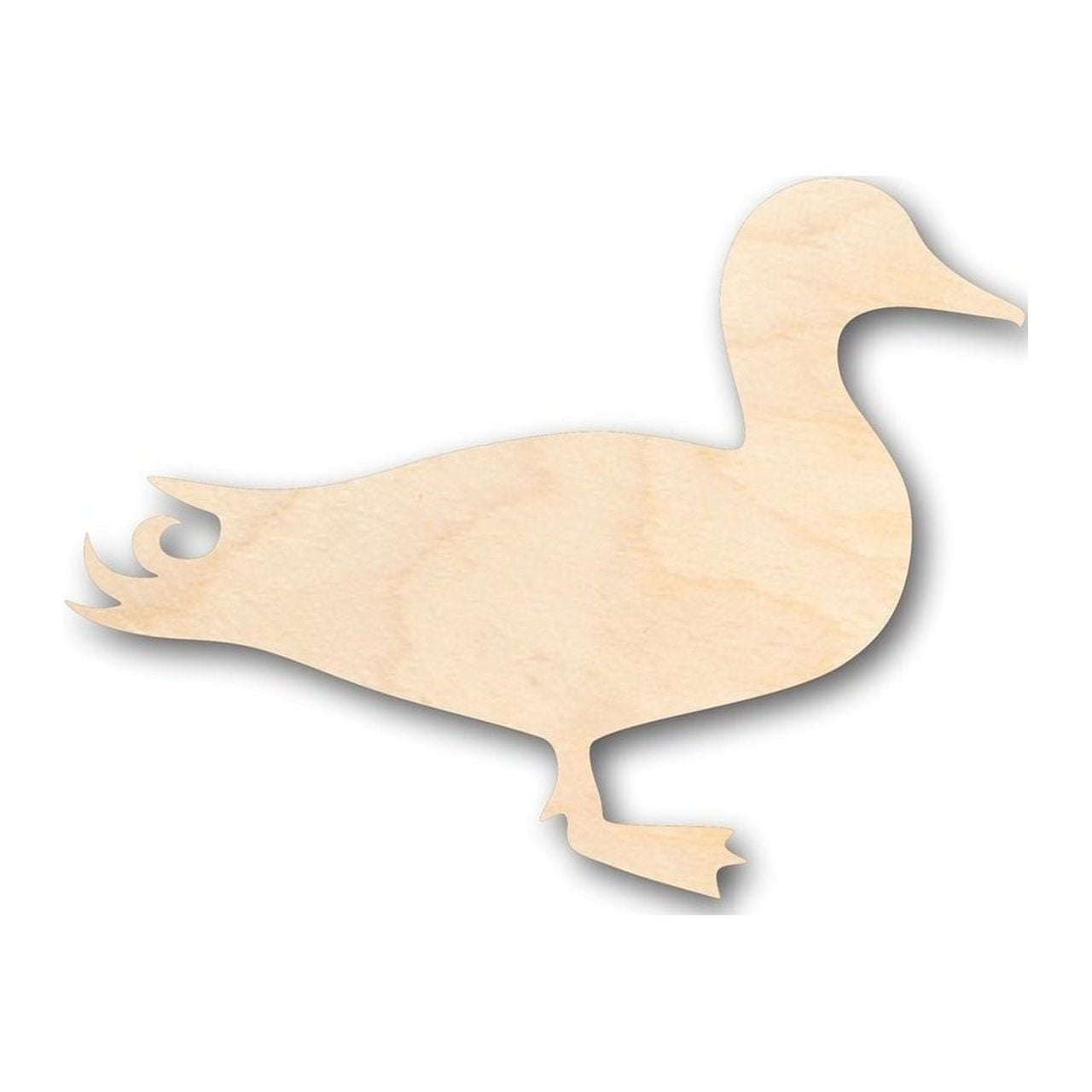 Unfinished Wood Mallard Duck Shape - Animal - Wildlife - Craft - up to ...