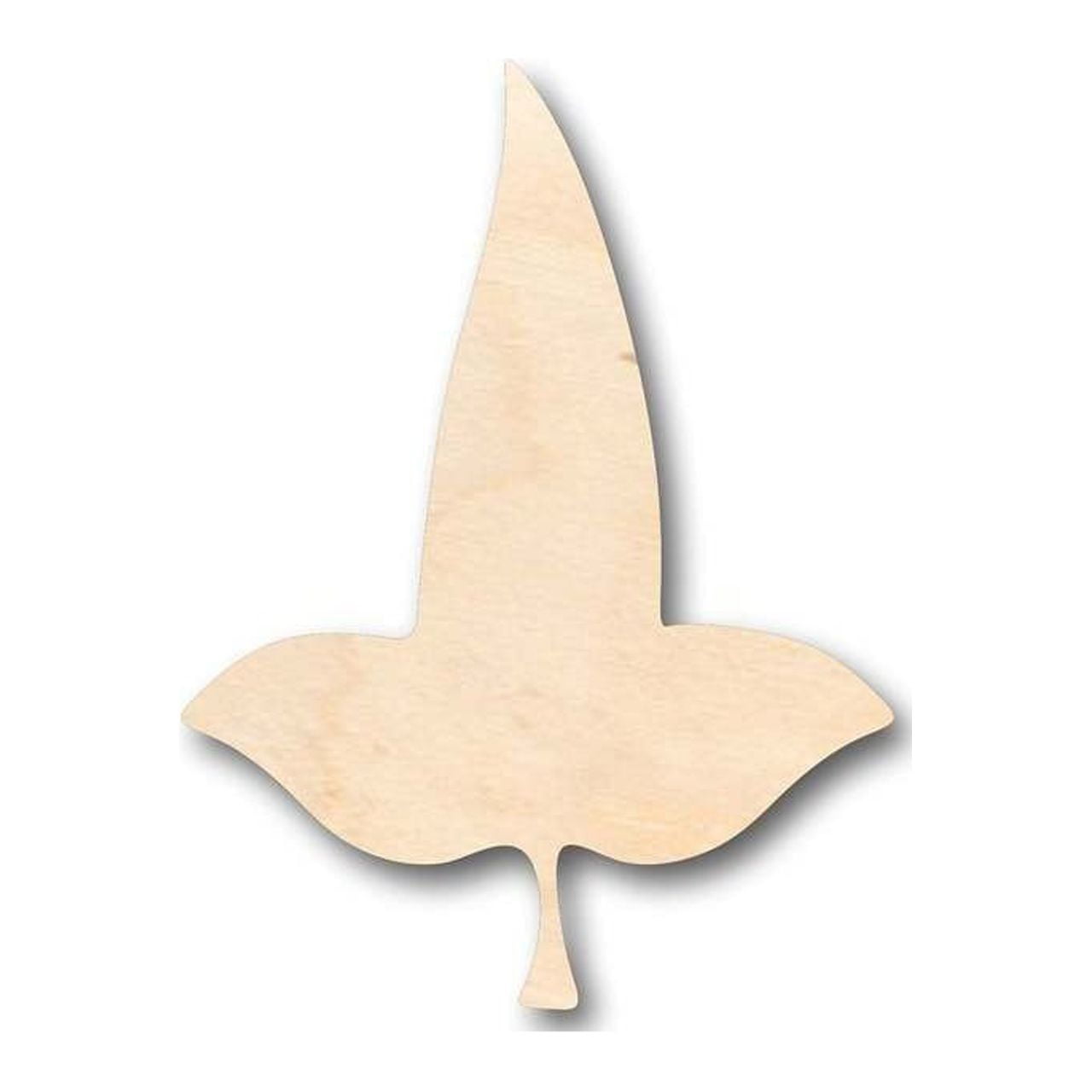 Unfinished Wood Mallorn Leaf Shape - Fall - Craft - up to 46" DIY 42 ...