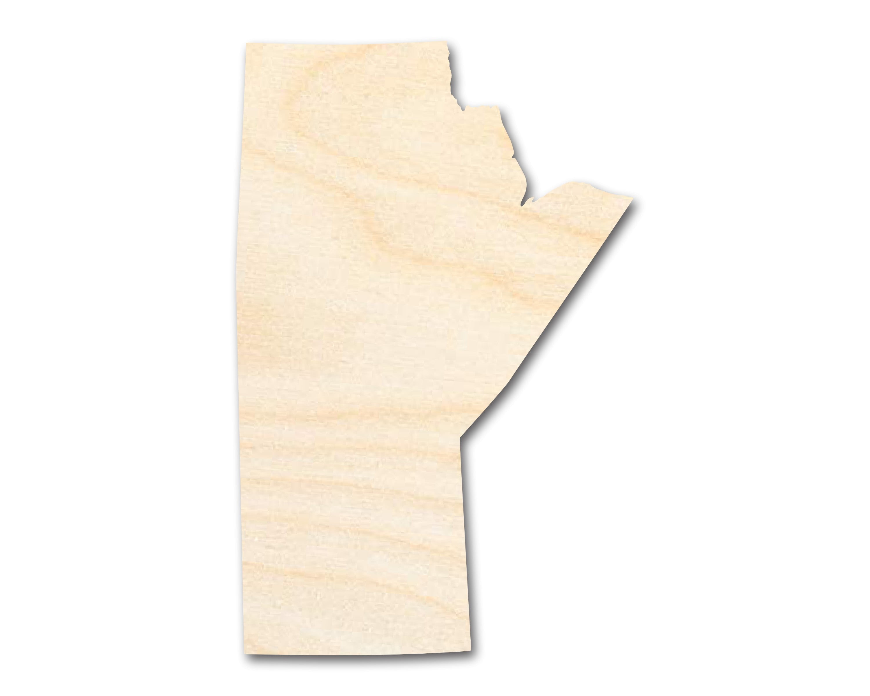 Unfinished Wood Manitoba Province Shape - Canada Province Craft - up to ...