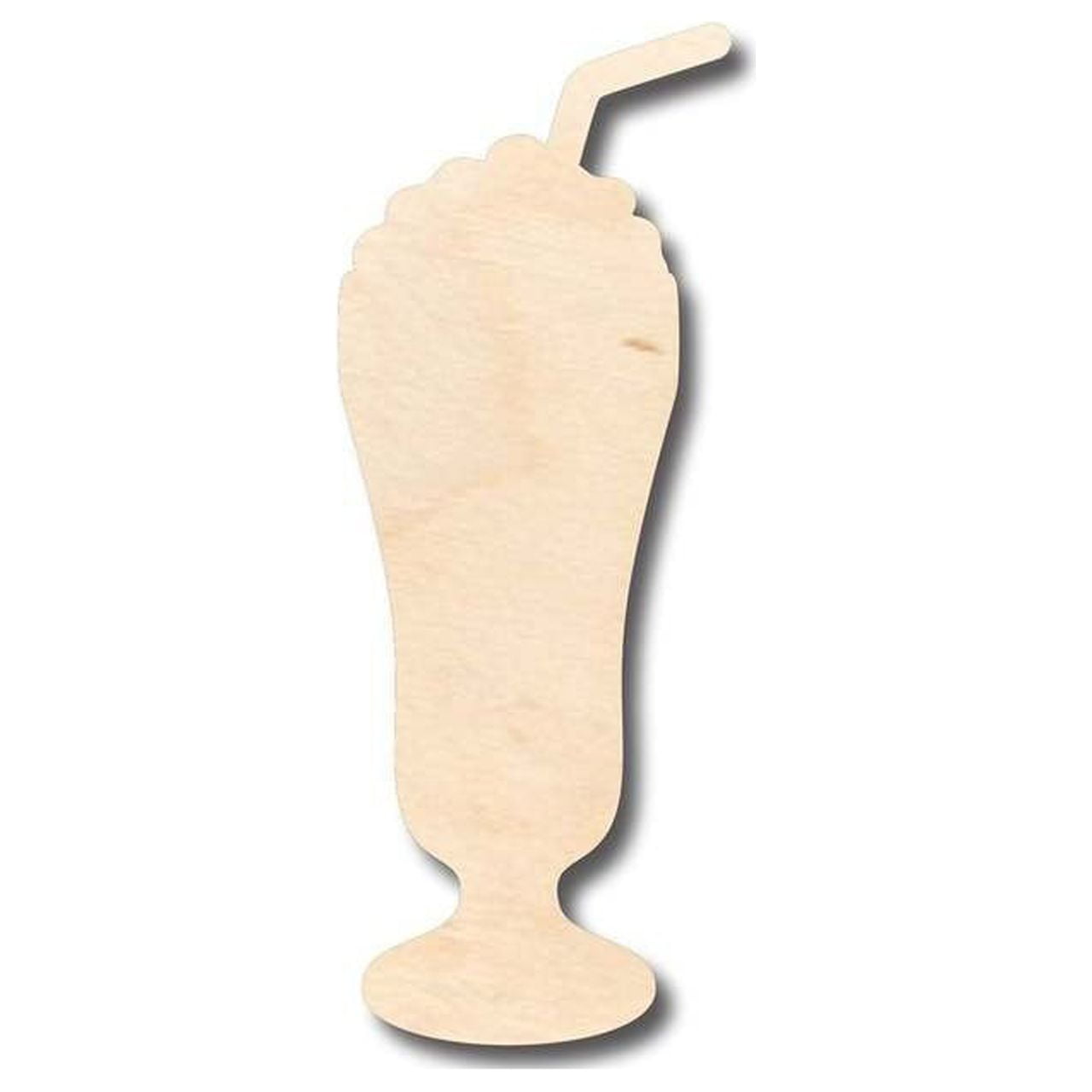 Unfinished Wood Milkshake Shape - Kitchen - Food - Craft - up to 46 ...