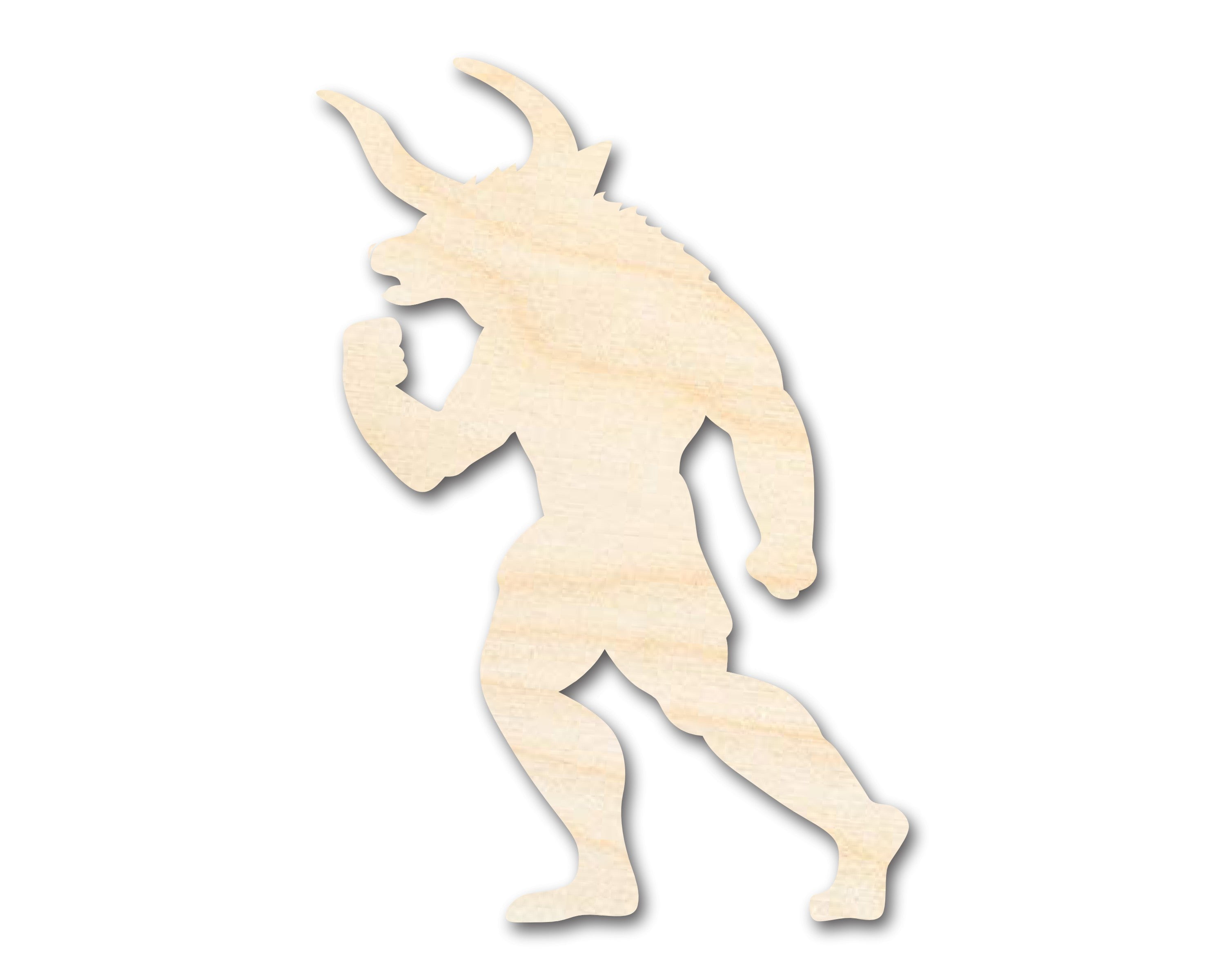 Unfinished Wood Minotaur Silhouette | DIY Creature Craft Cutout | up to ...