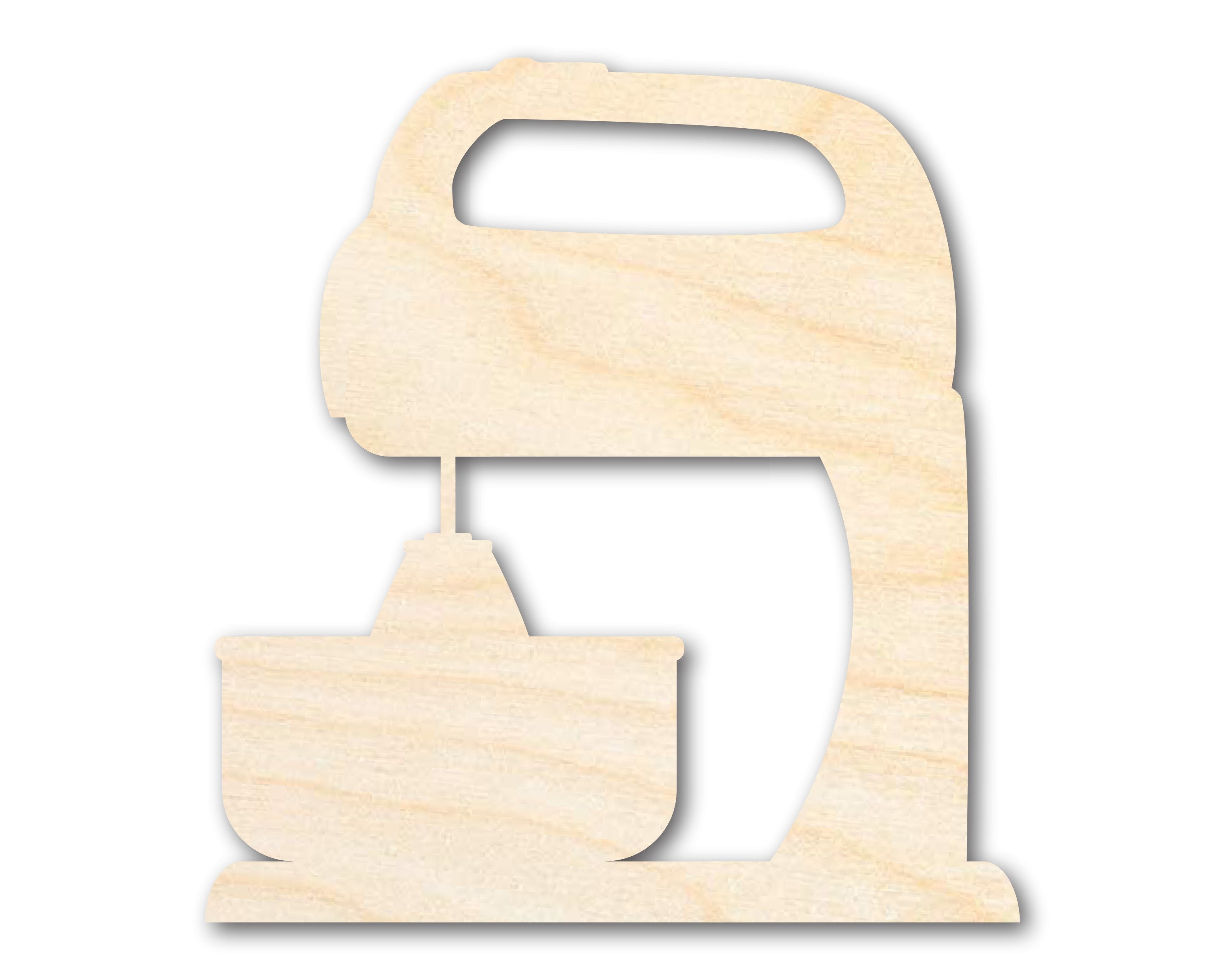 Unfinished Wood Mixer Shape | DIY Craft Cutout | up to 46" DIY 20" / 1/ ...