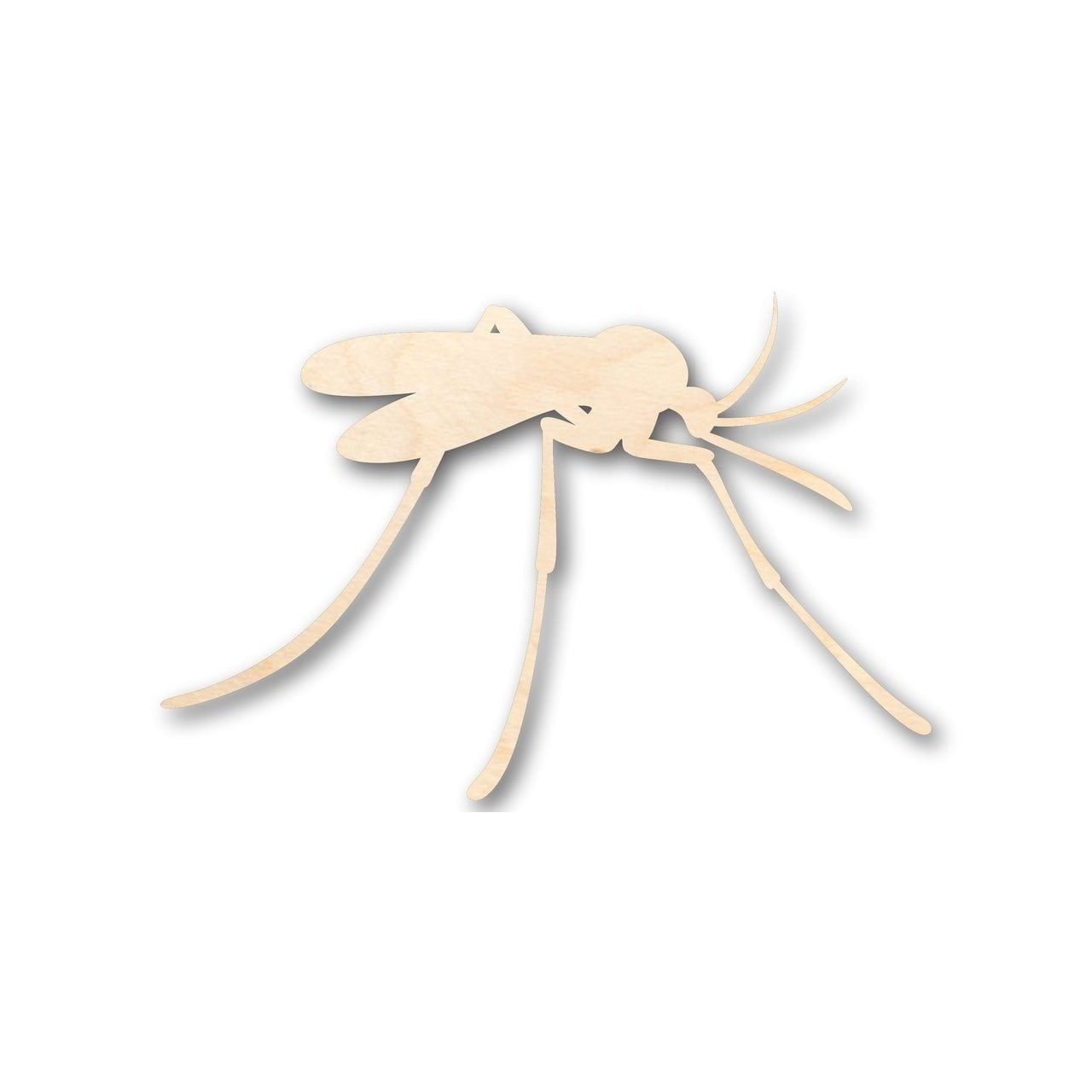 Unfinished Wood Mosquito Shape - Insect - Animal - Wildlife - Craft ...