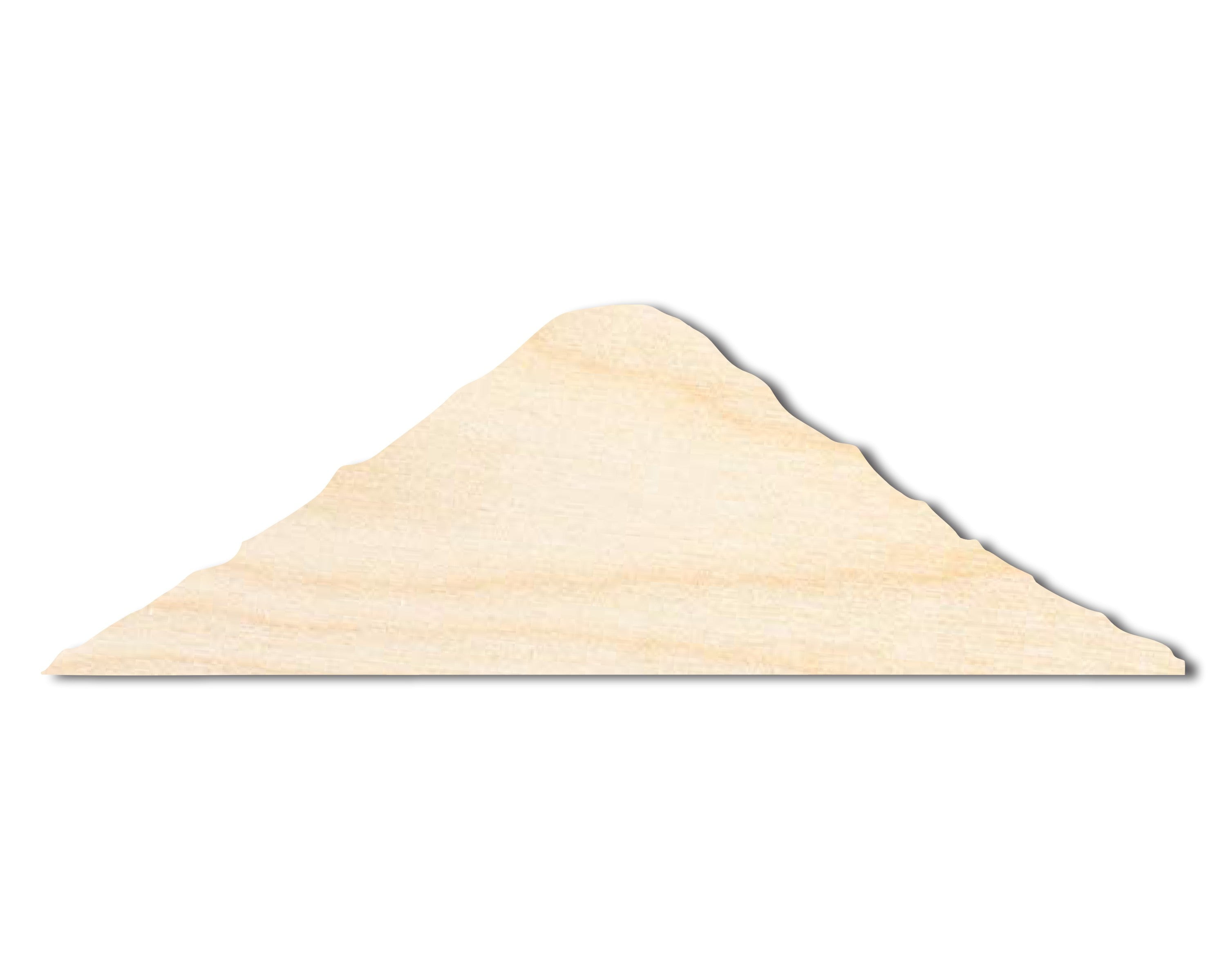 Unfinished Wood Mount Fiji Shape | DIY Craft Cutout 30" / 1/4 ...