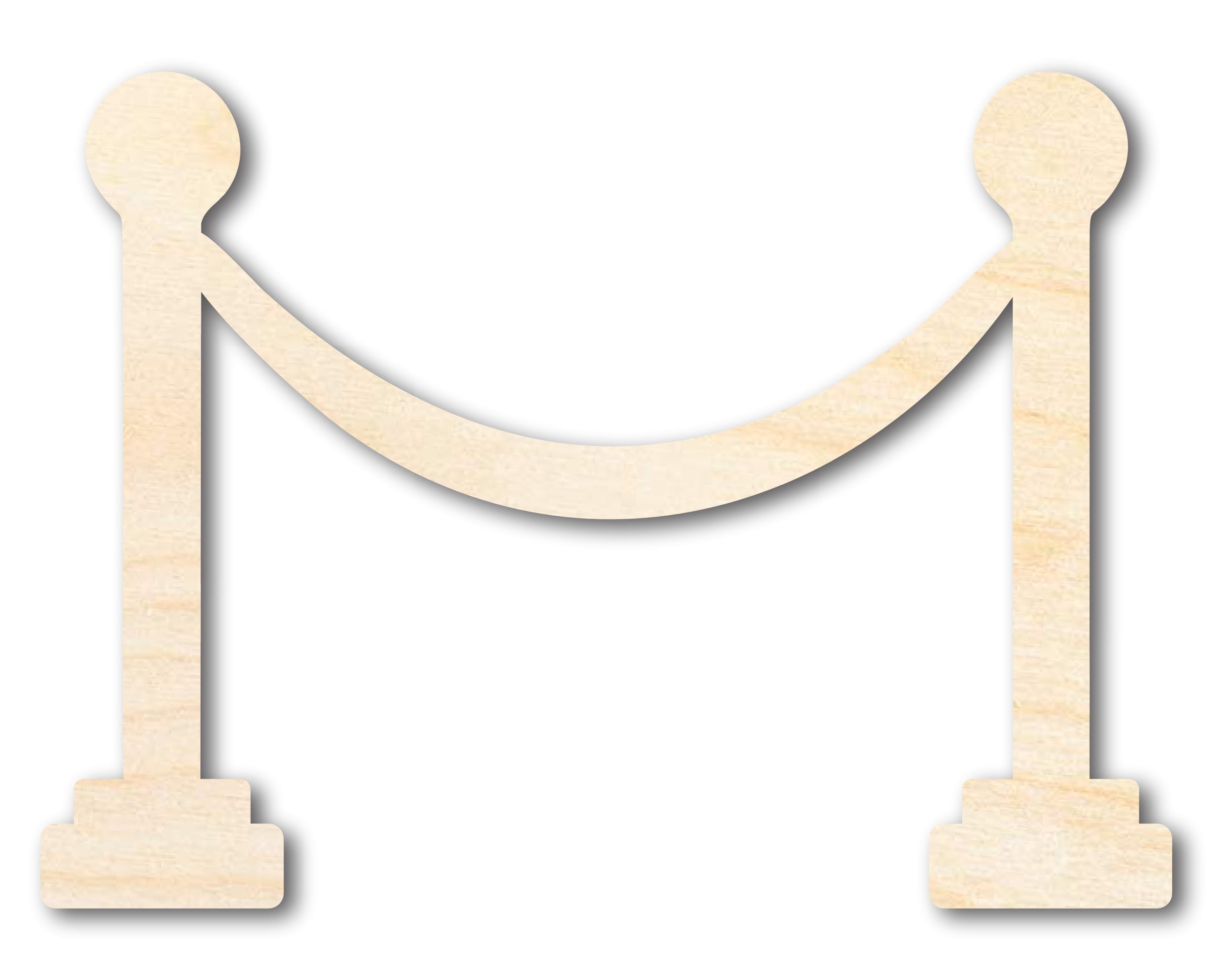 Unfinished Wood Movie Rope Shape | DIY Craft Cutout | up to 46" DIY 3 ...