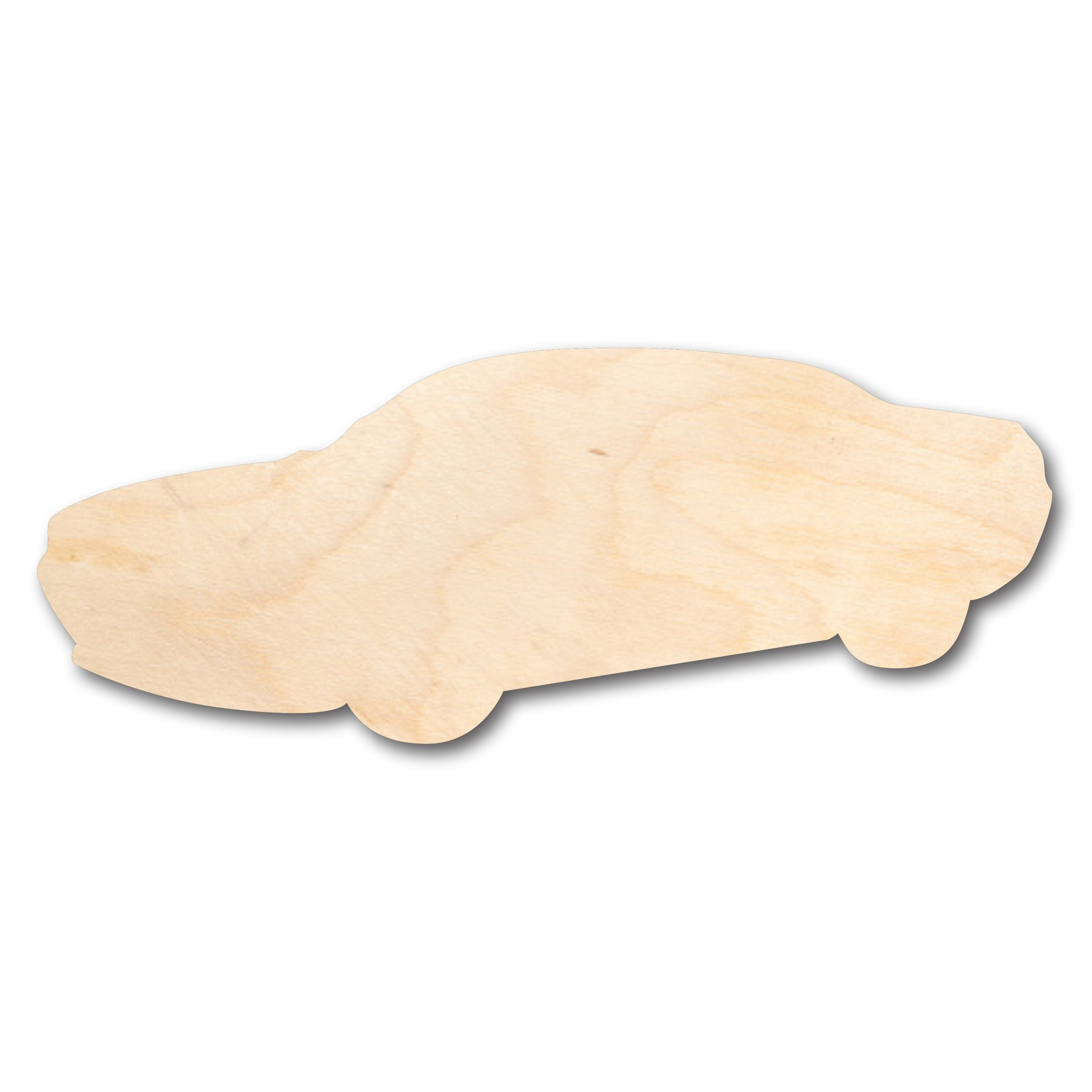 Unfinished Wood Muscle Car Shape - Craft - up to 46" DIY 24" / 3/4 ...