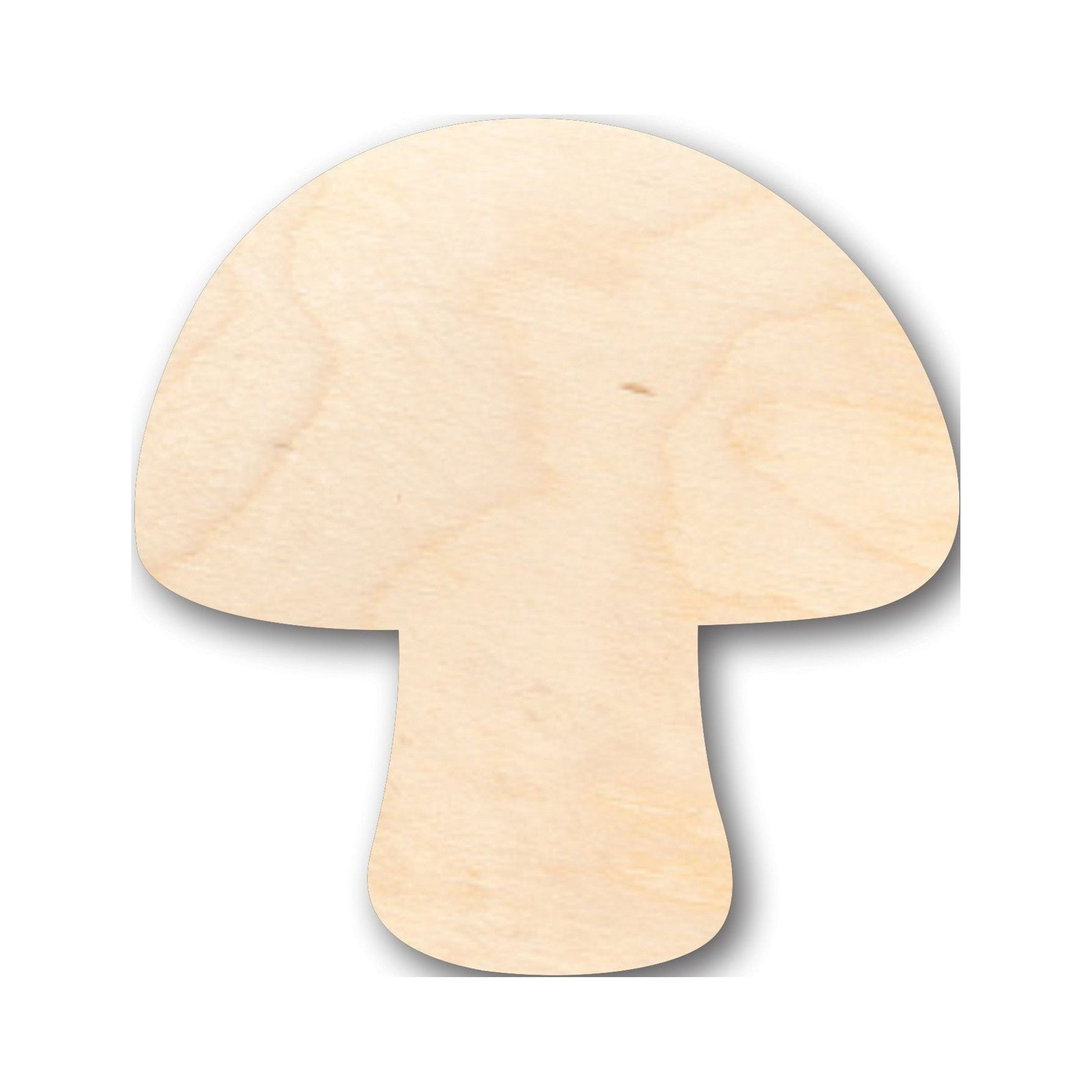 Unfinished Wood Mushroom Shape - Craft - up to 46" DIY 8" / 1/8 ...