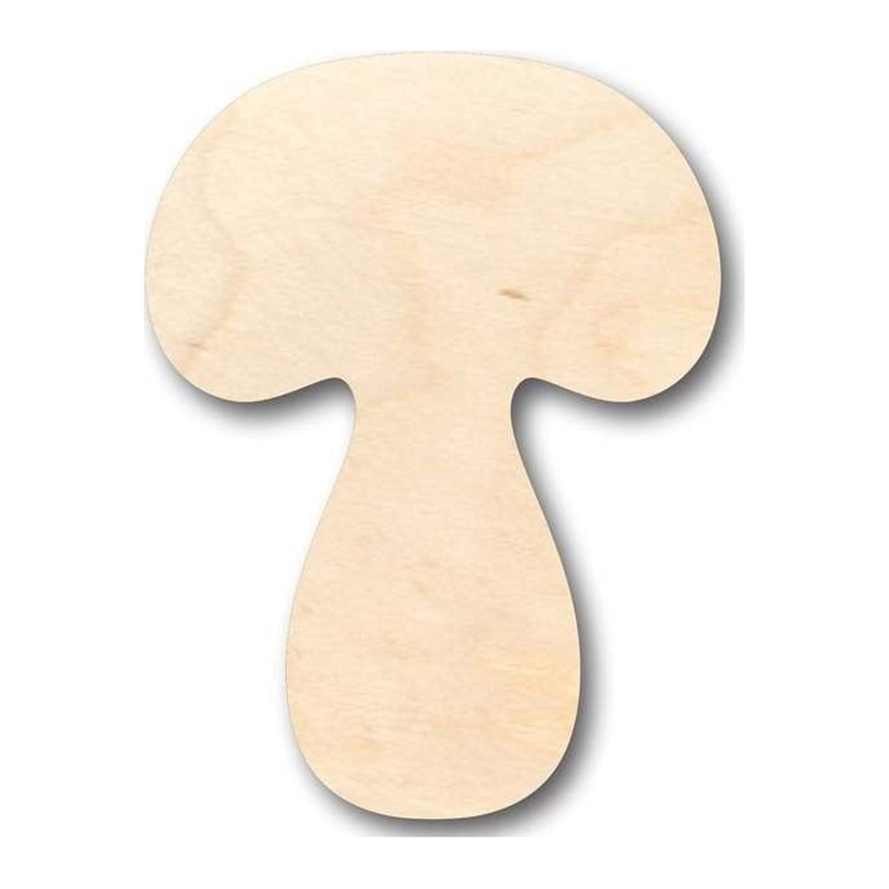 Unfinished Wood Mushroom Shape - Nature - Food - Craft - up to 46" DIY ...