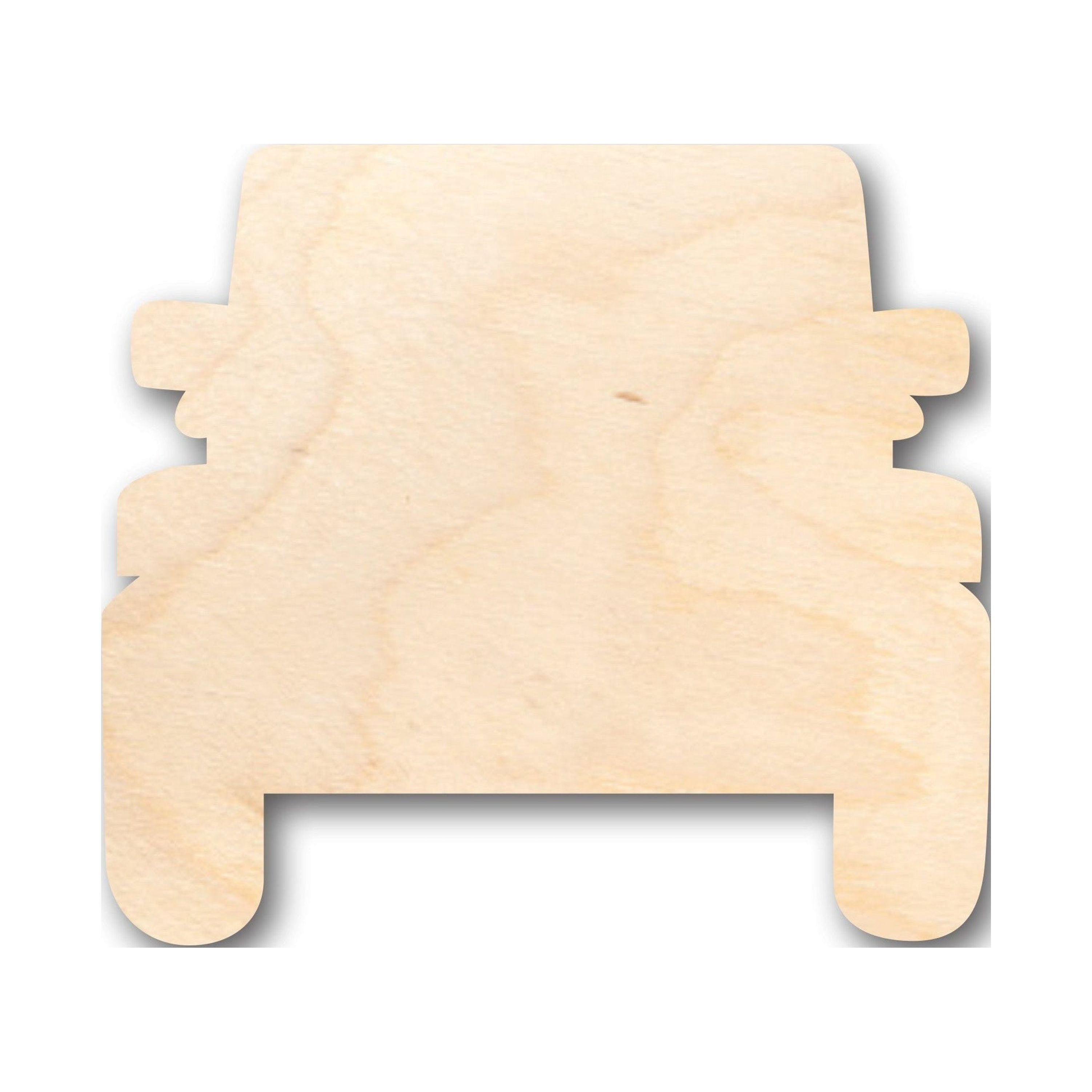 Unfinished Wood Off Road Vehicle Shape - Craft - up to 46" DIY 4" / 1/2 ...