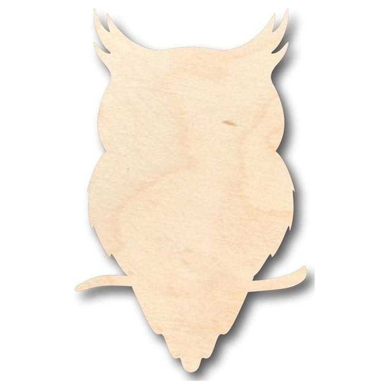 Unfinished Wood Owl Shape - Animal - Wildlife - Craft - up to 46" DIY ...