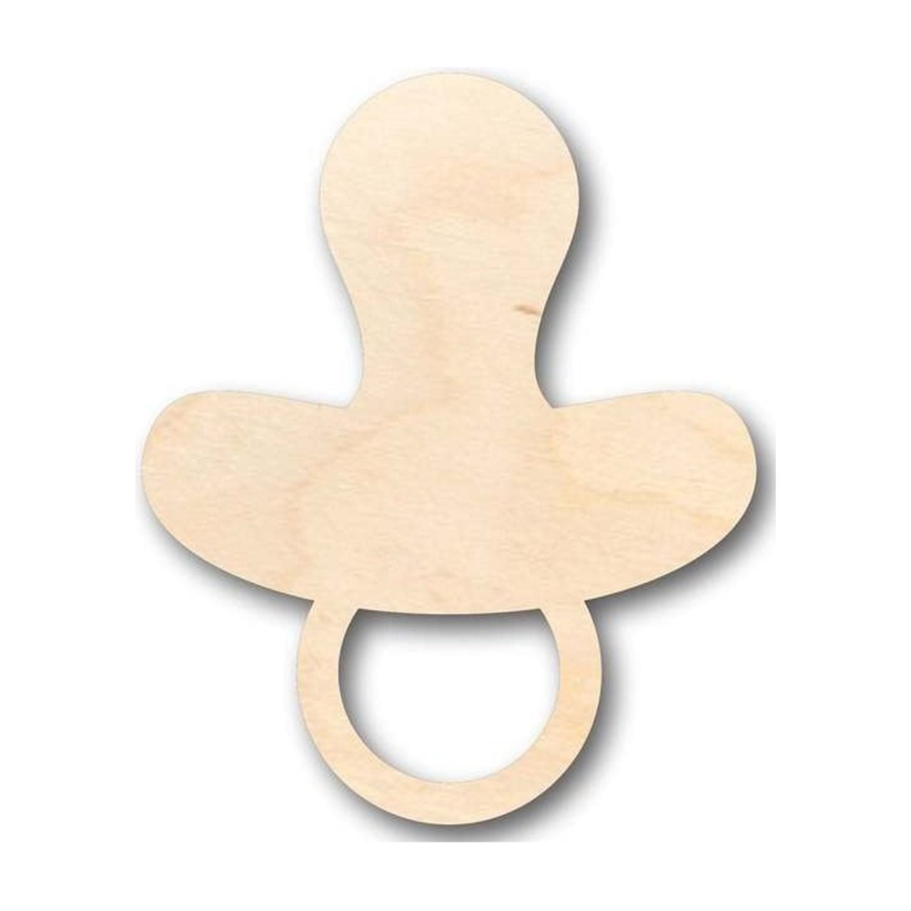 Unfinished Wood Pacifier Shape - Nursery Decor - Craft- up to 46" DIY ...