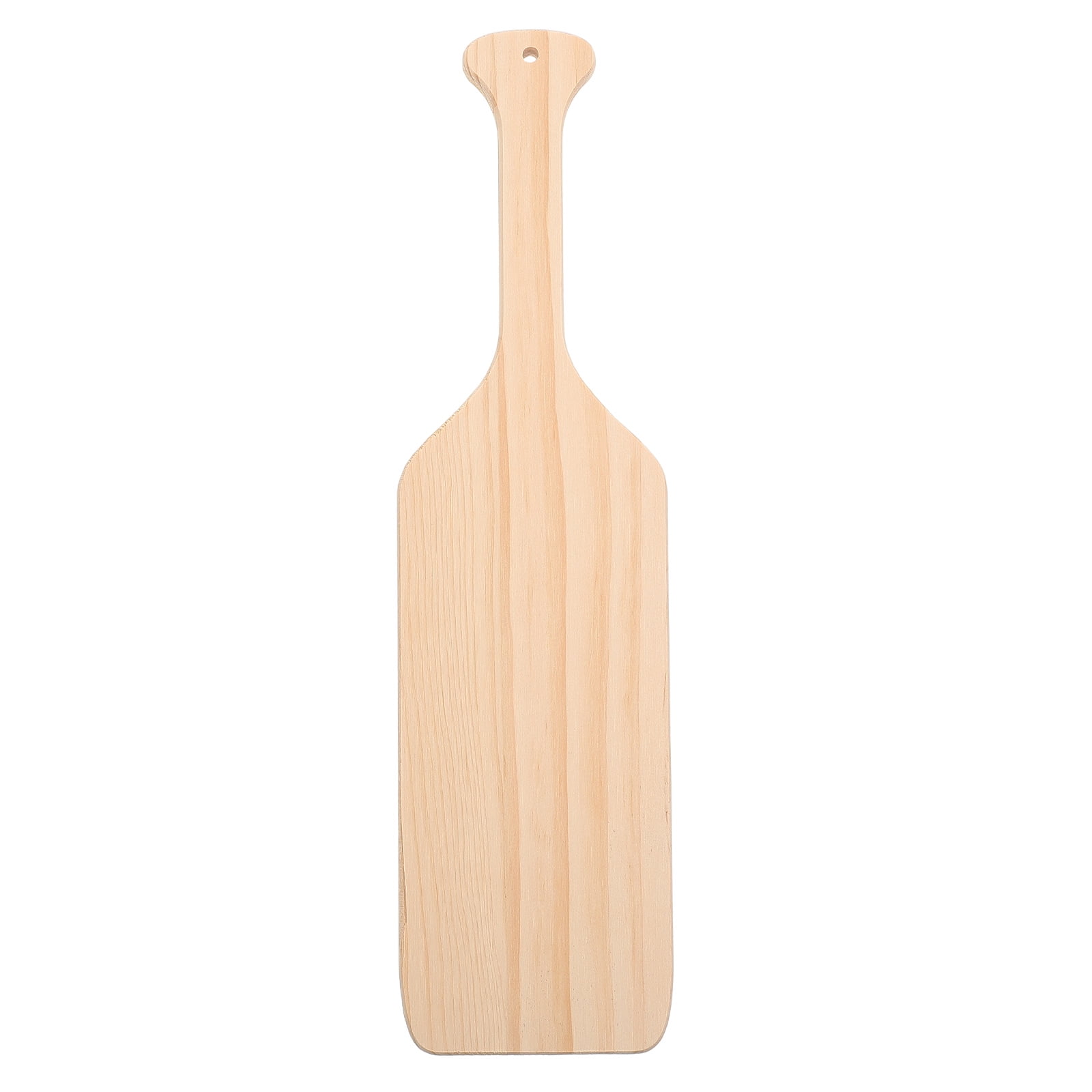 Unfinished Wood Paddle Unfinished Paddle Craft Wood Wooden Decor ...