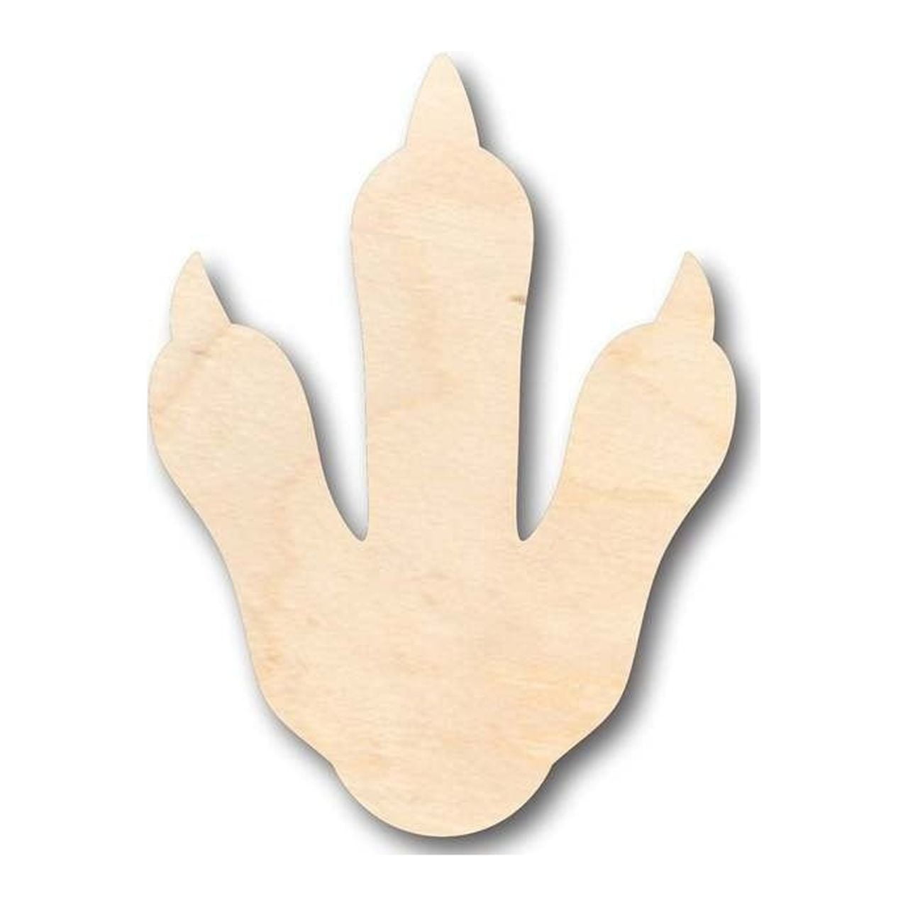 Unfinished Wood Penguin Foot Shape - Craft - up to 46" DIY 18" / 1/4 ...