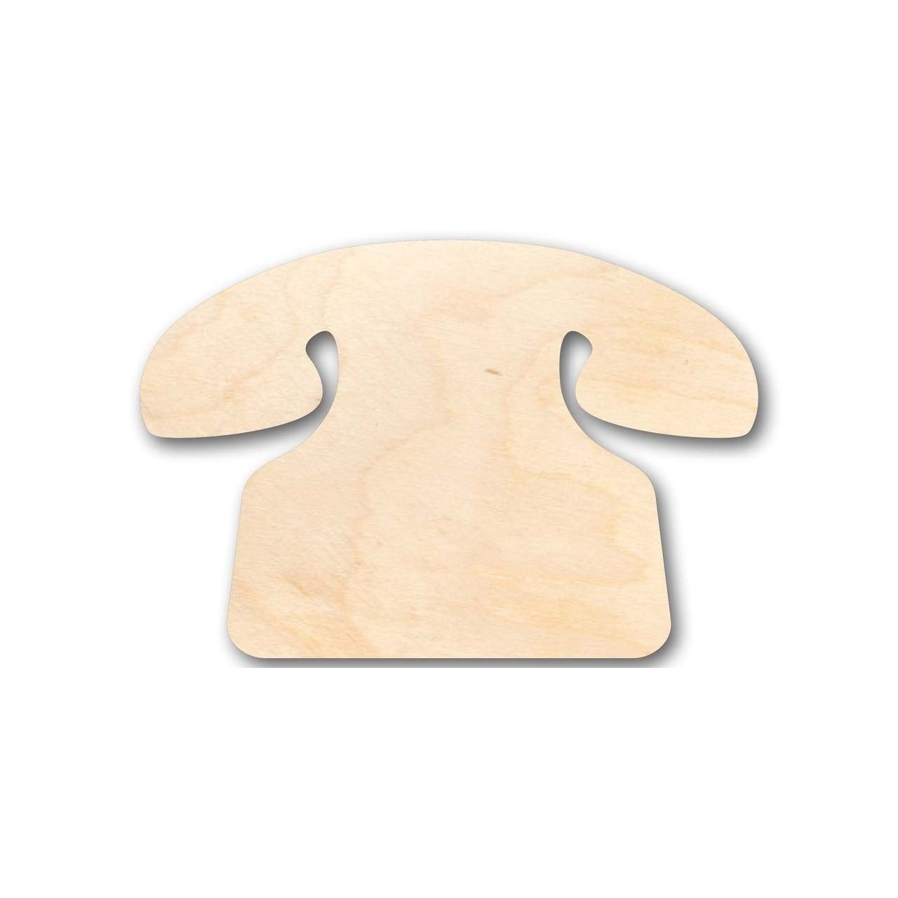 Unfinished Wood Phone Shape - Craft - up to 46" DIY 18" / 3/4 ...