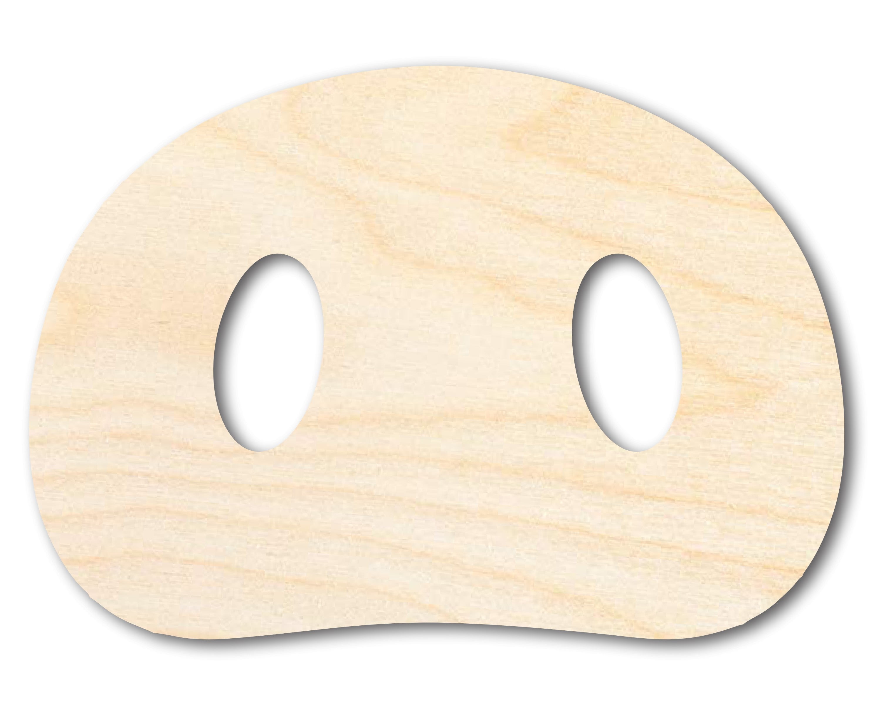 Unfinished Wood Pig Nose Shape | DIY Craft Cutout | up to 46" DIY 14 ...