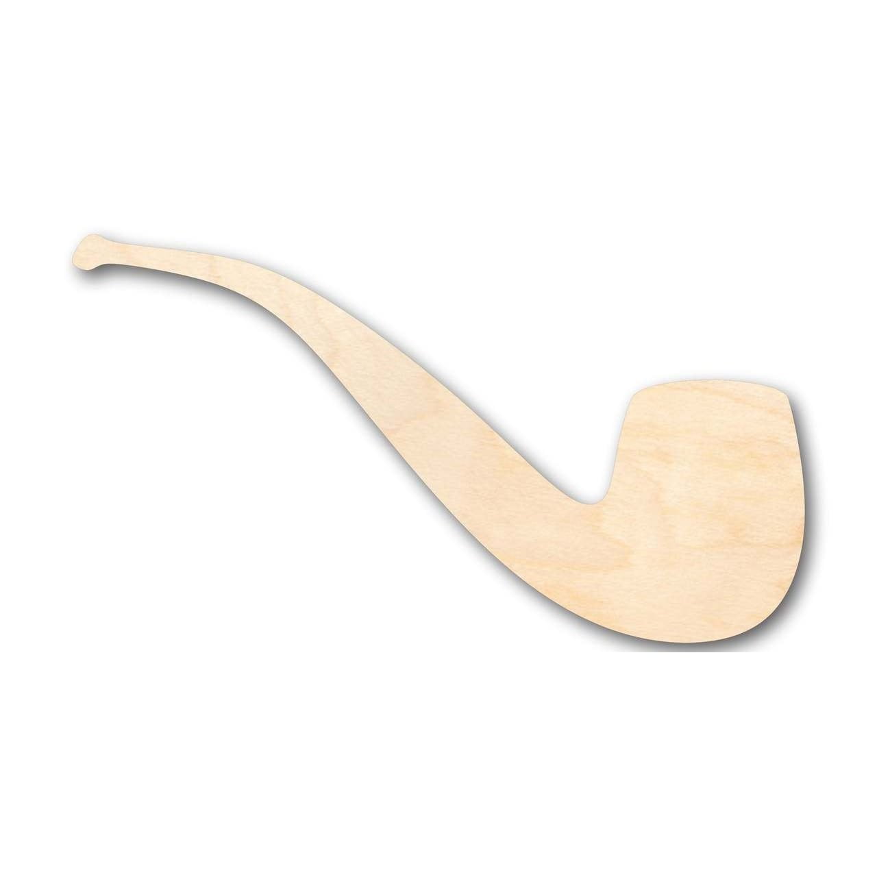 Unfinished Wood Pipe Smoke Shape - Detective - Hobbit - Craft - up to ...