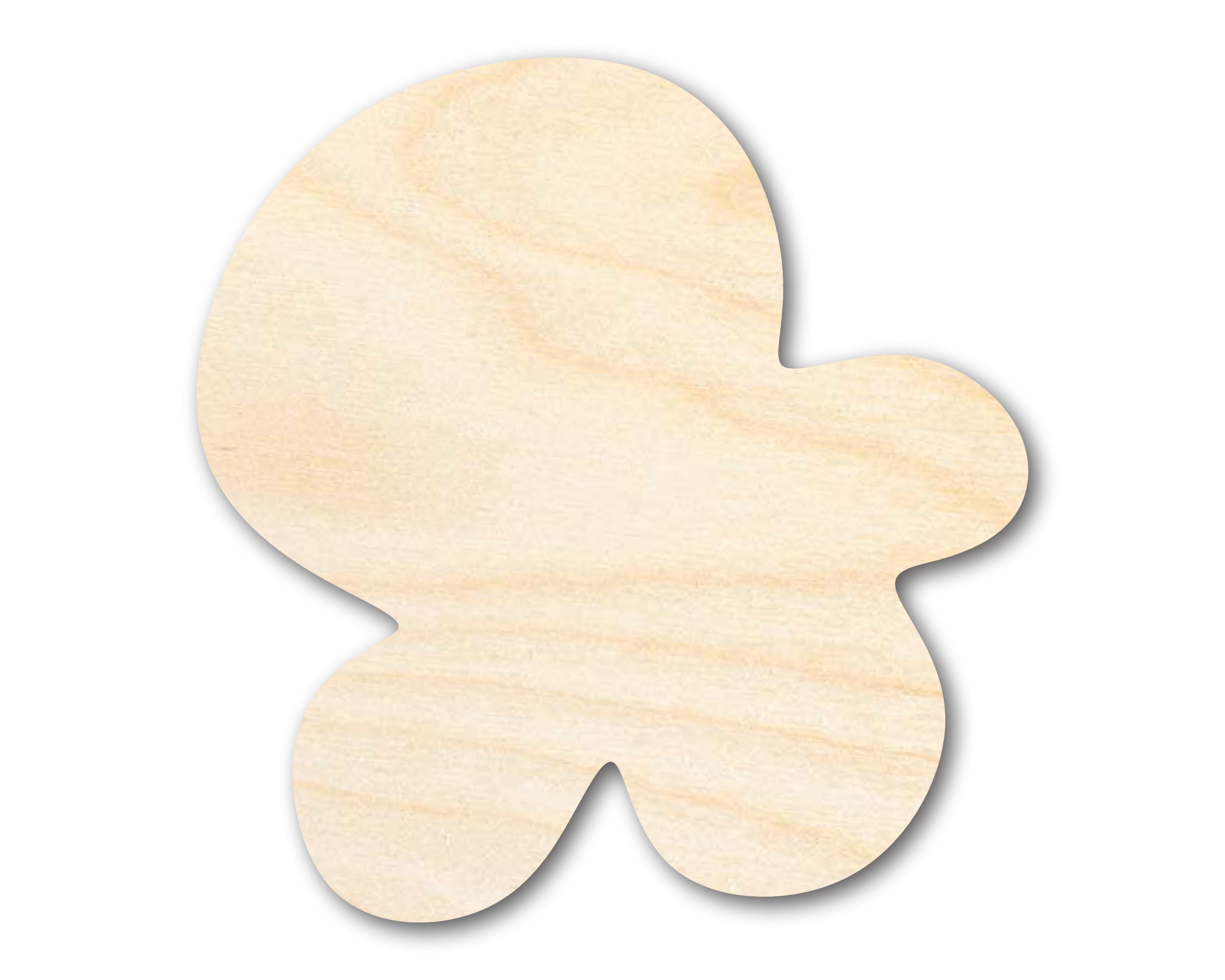 Unfinished Wood Popcorn Kernal Shape | Craft Cutout | up to 46" DIY 18 ...