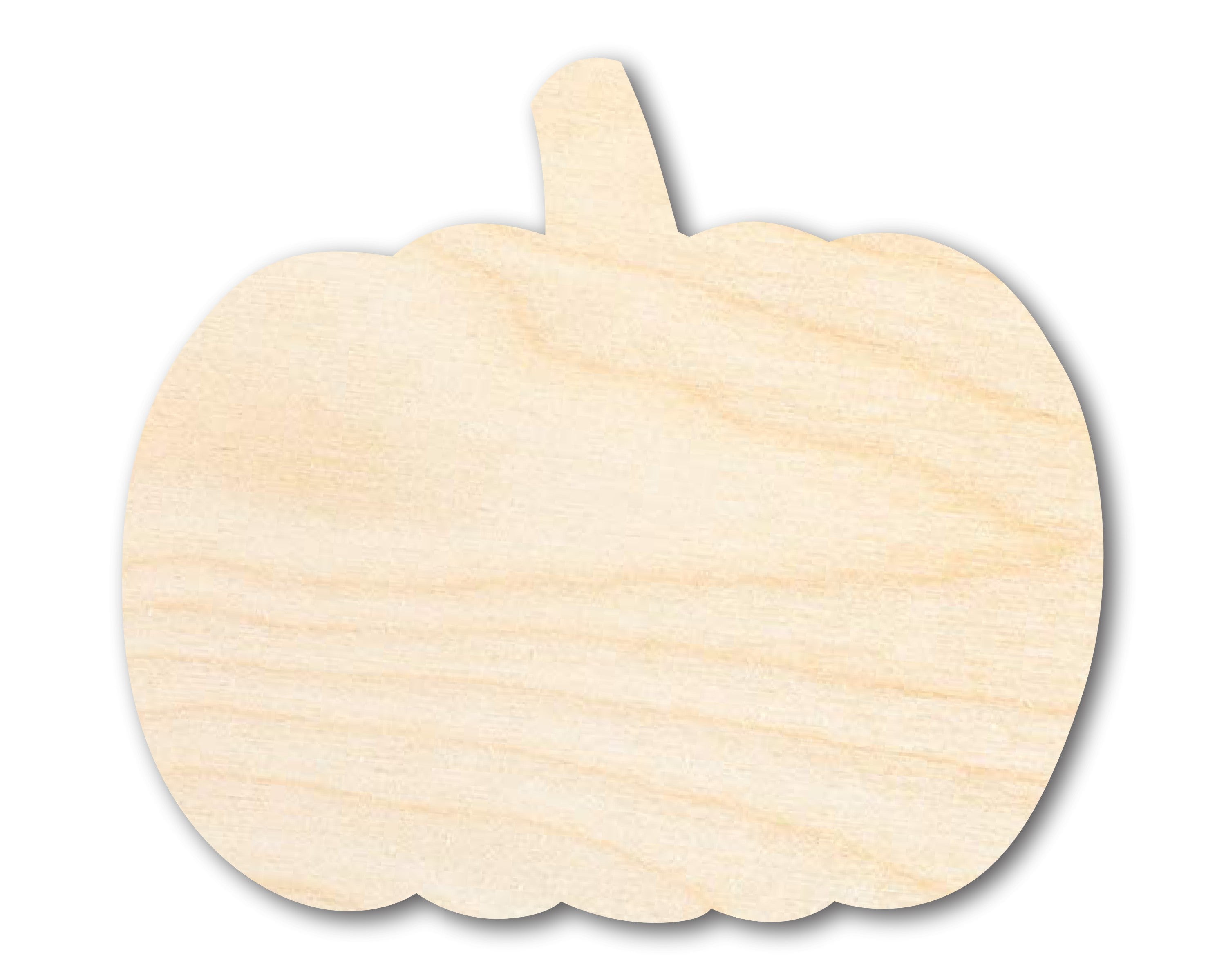 Unfinished Wood Pumpkin Silhouette - Craft- up to 46" DIY 8" / 1/2 ...