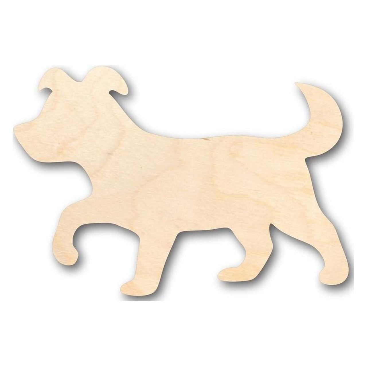 Unfinished Wood Puppy Dog Shape - Animal - Pet - Craft - up to 46" DIY ...