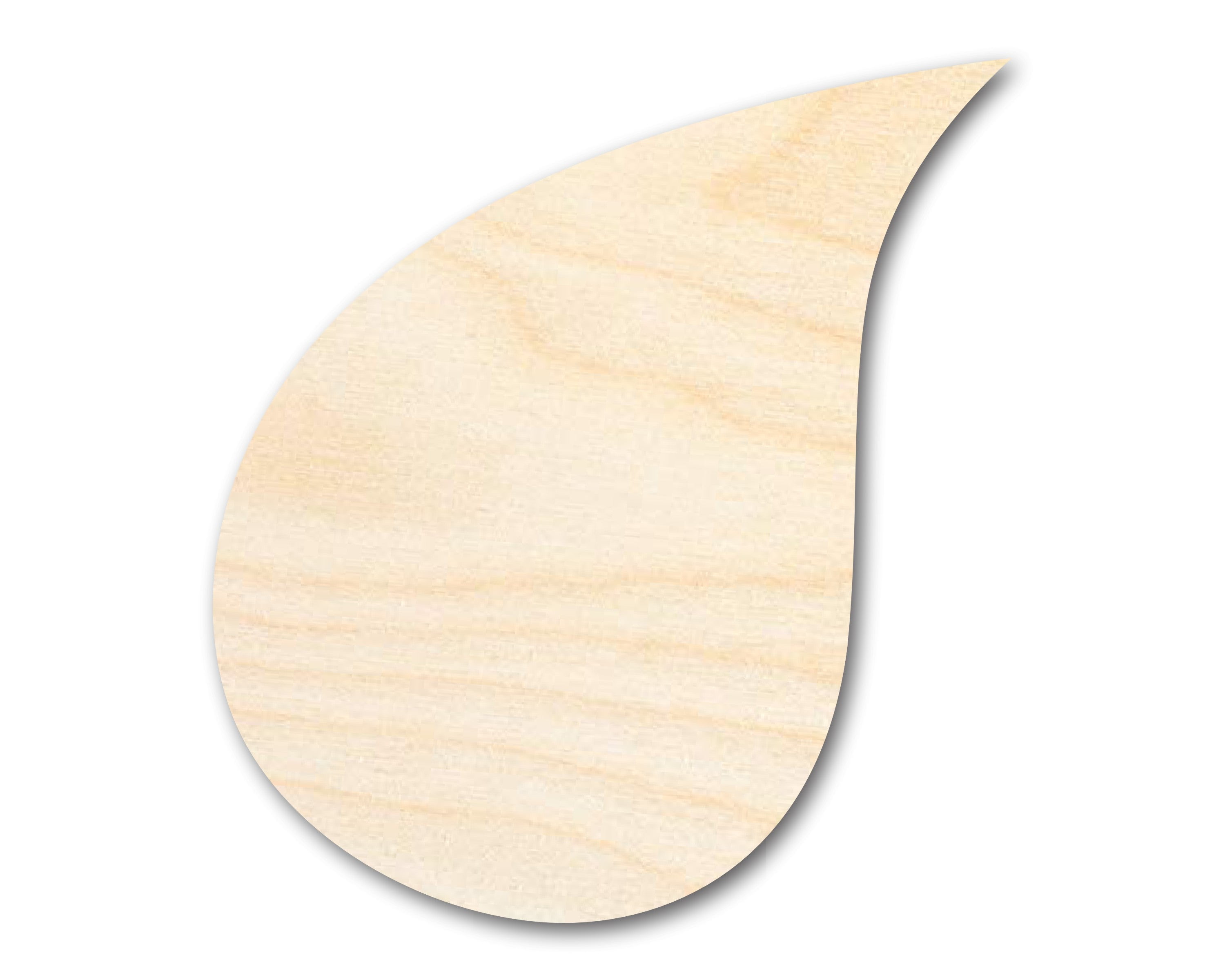 Unfinished Wood Rain Drop Silhouette - Weather Craft - up to 46" DIY 30 ...