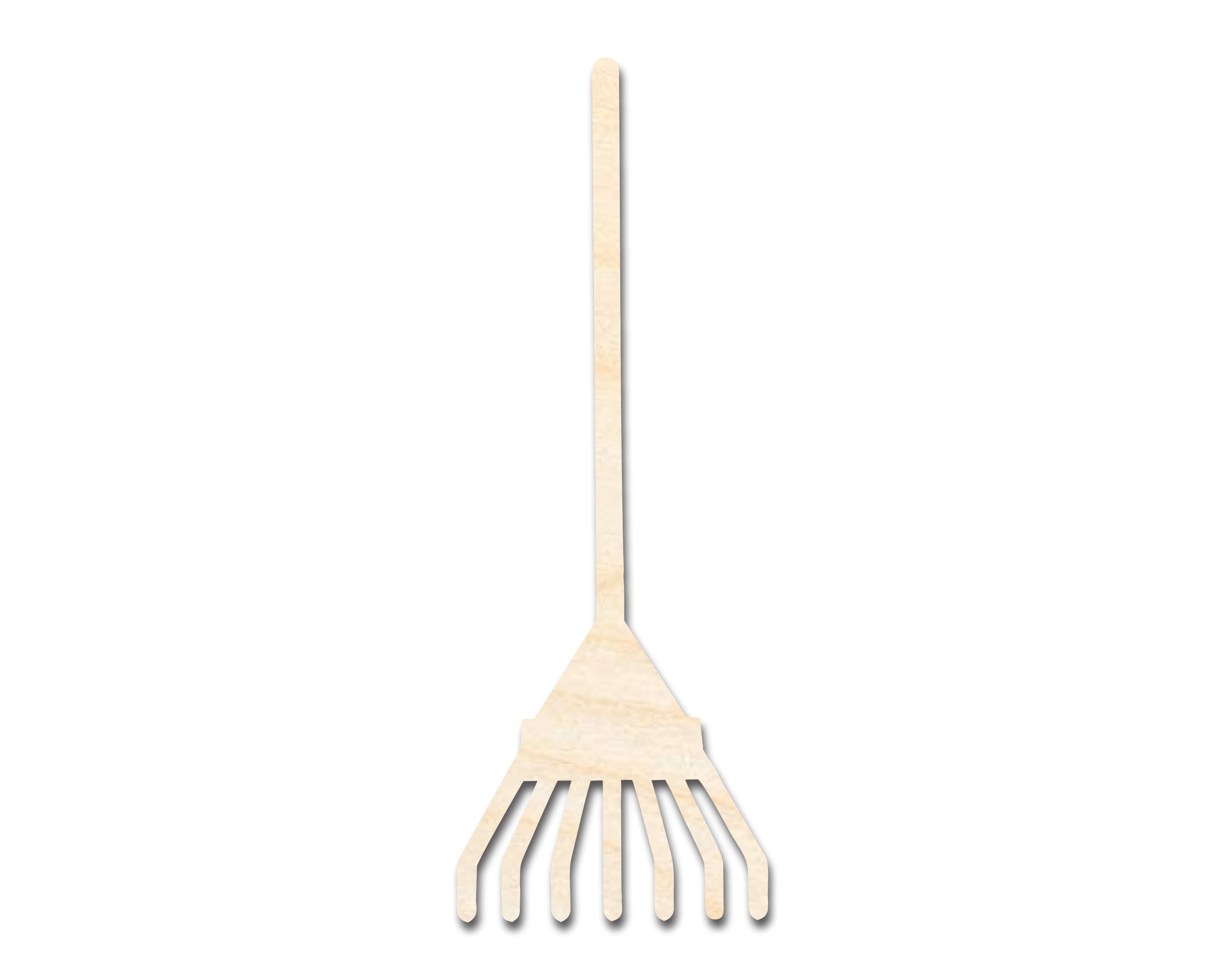 Unfinished Wood Rake Shape - Craft - up to 46" 36" / 1/4" - Walmart.com