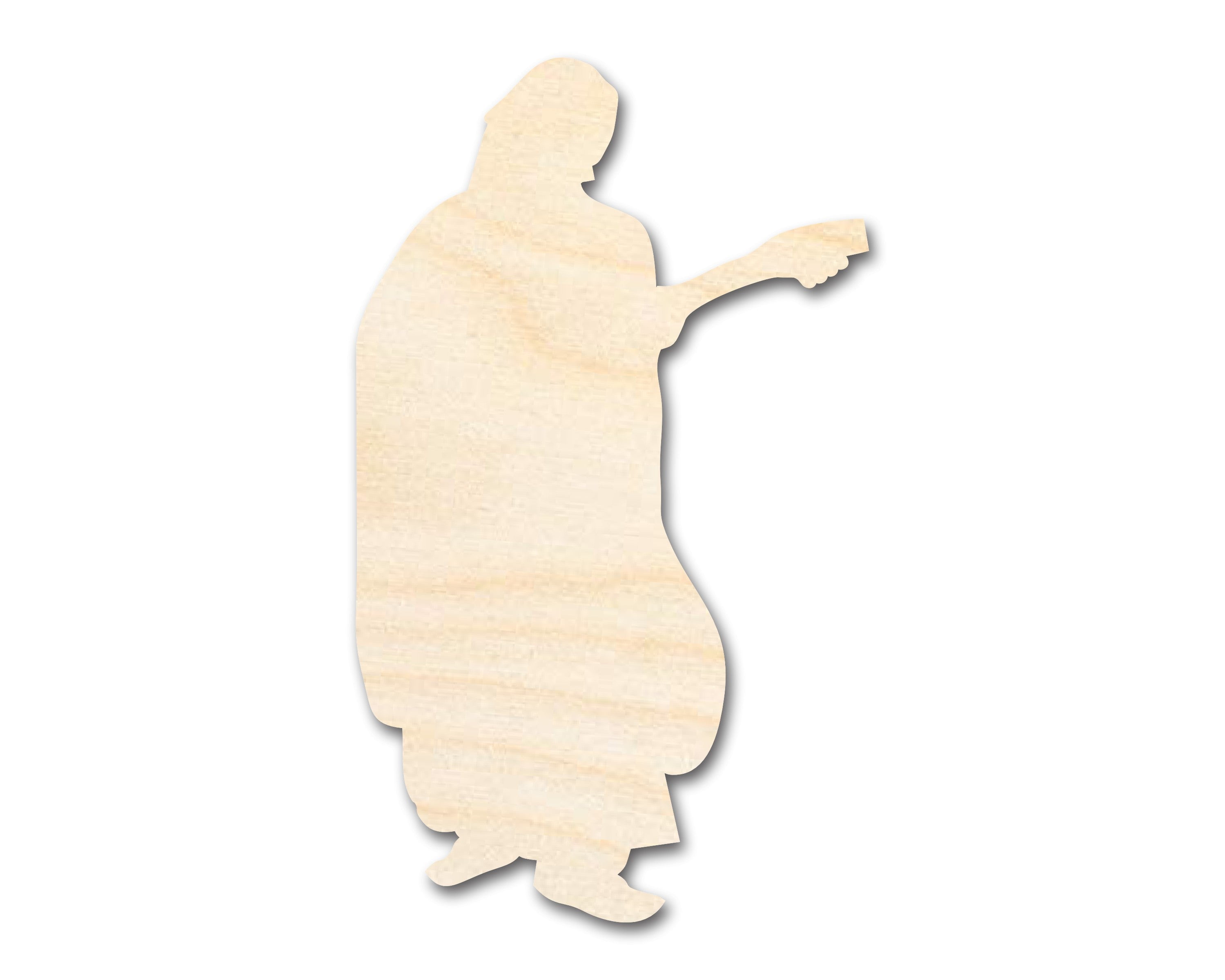 Unfinished Wood Renaissance Bard Shape - Craft - up to 46" 6" / 1/8 ...