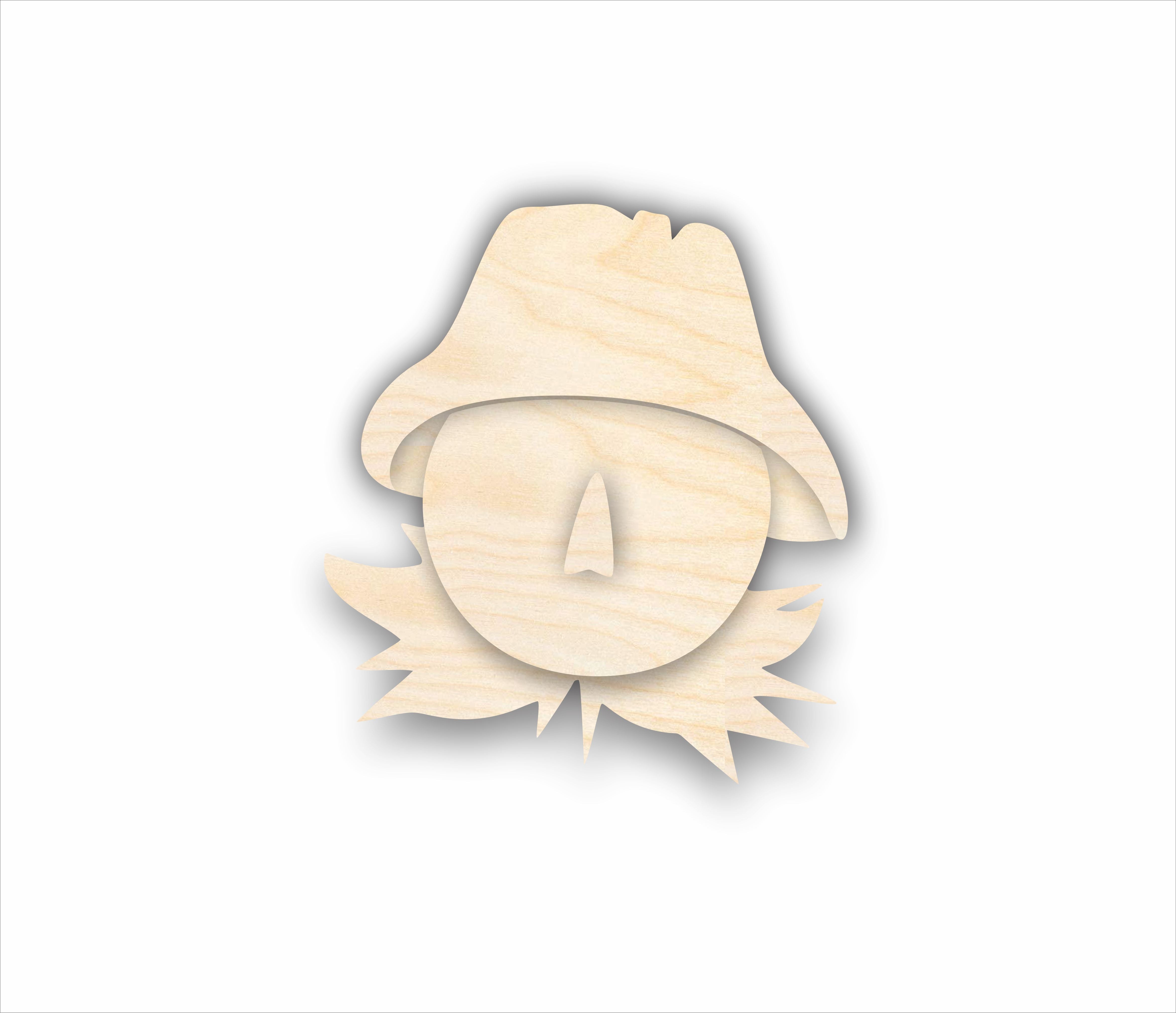 Unfinished Wood Scarecrow - Craft Kit - up to 36" 10" / 1/8" - Walmart.com