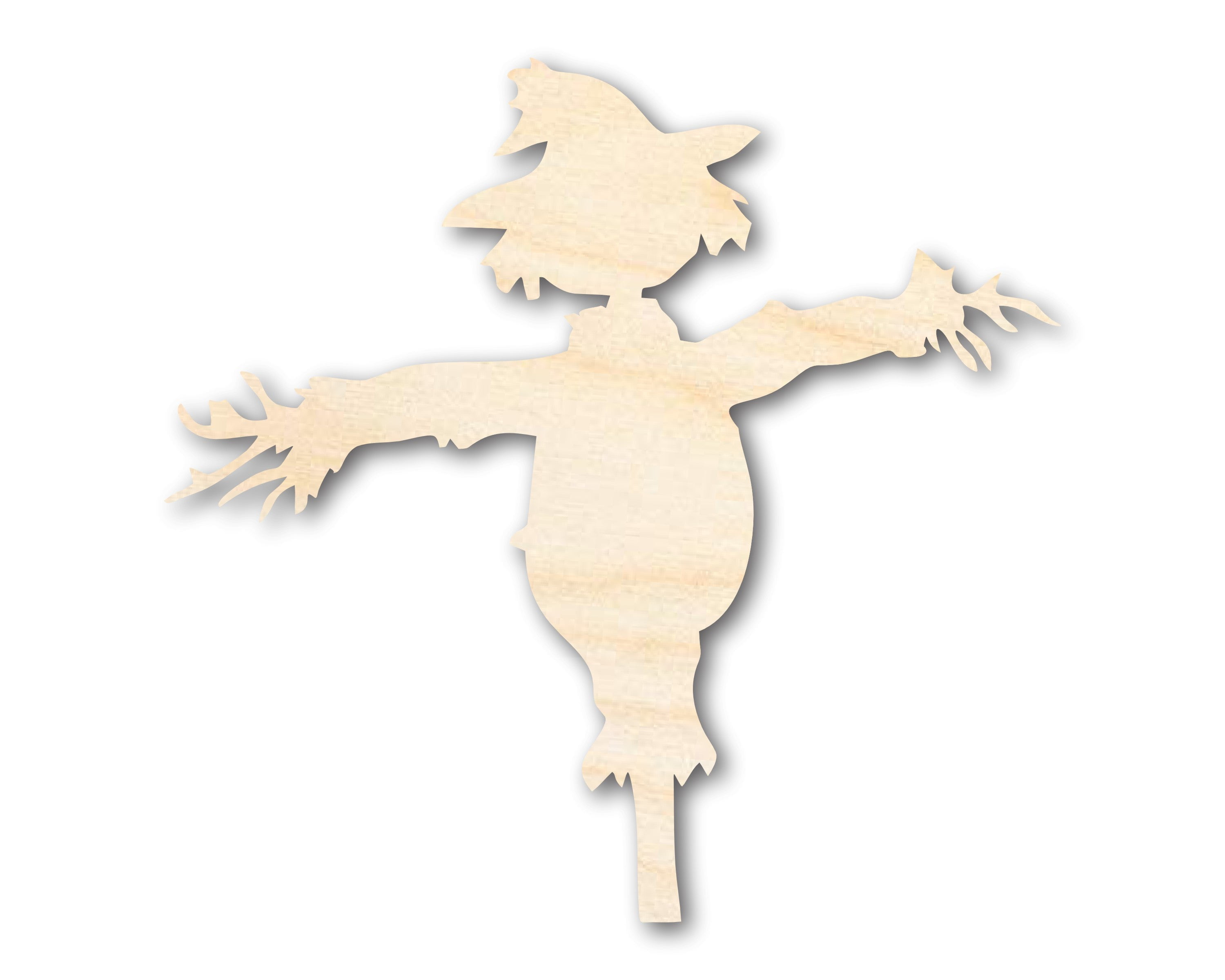 Unfinished Wood Scarecrow Shape - Craft - up to 46" 14" / 1/2 ...