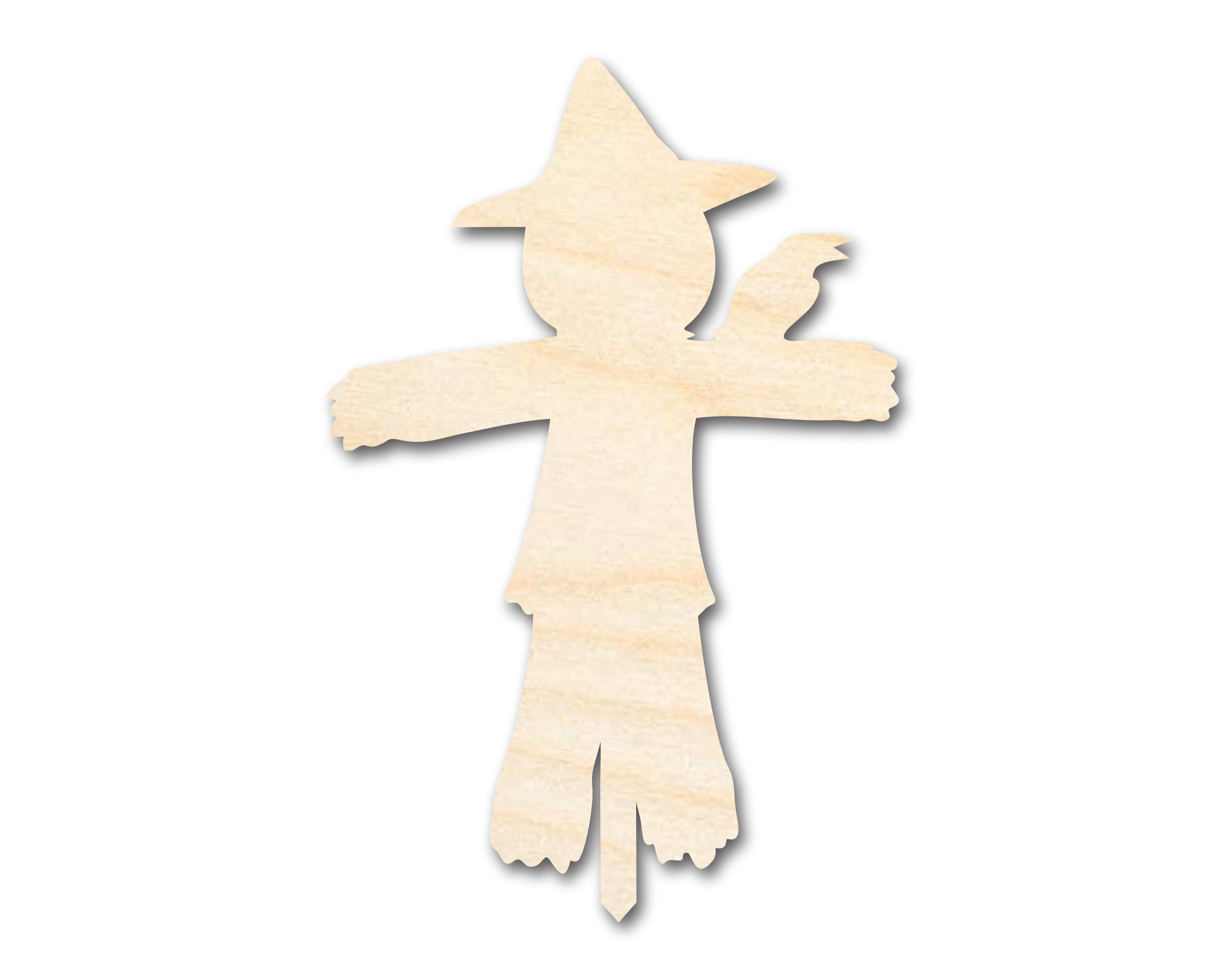 Unfinished Wood Scarecrow Shape - Craft - up to 46" 6" / 1/4" - Walmart.com