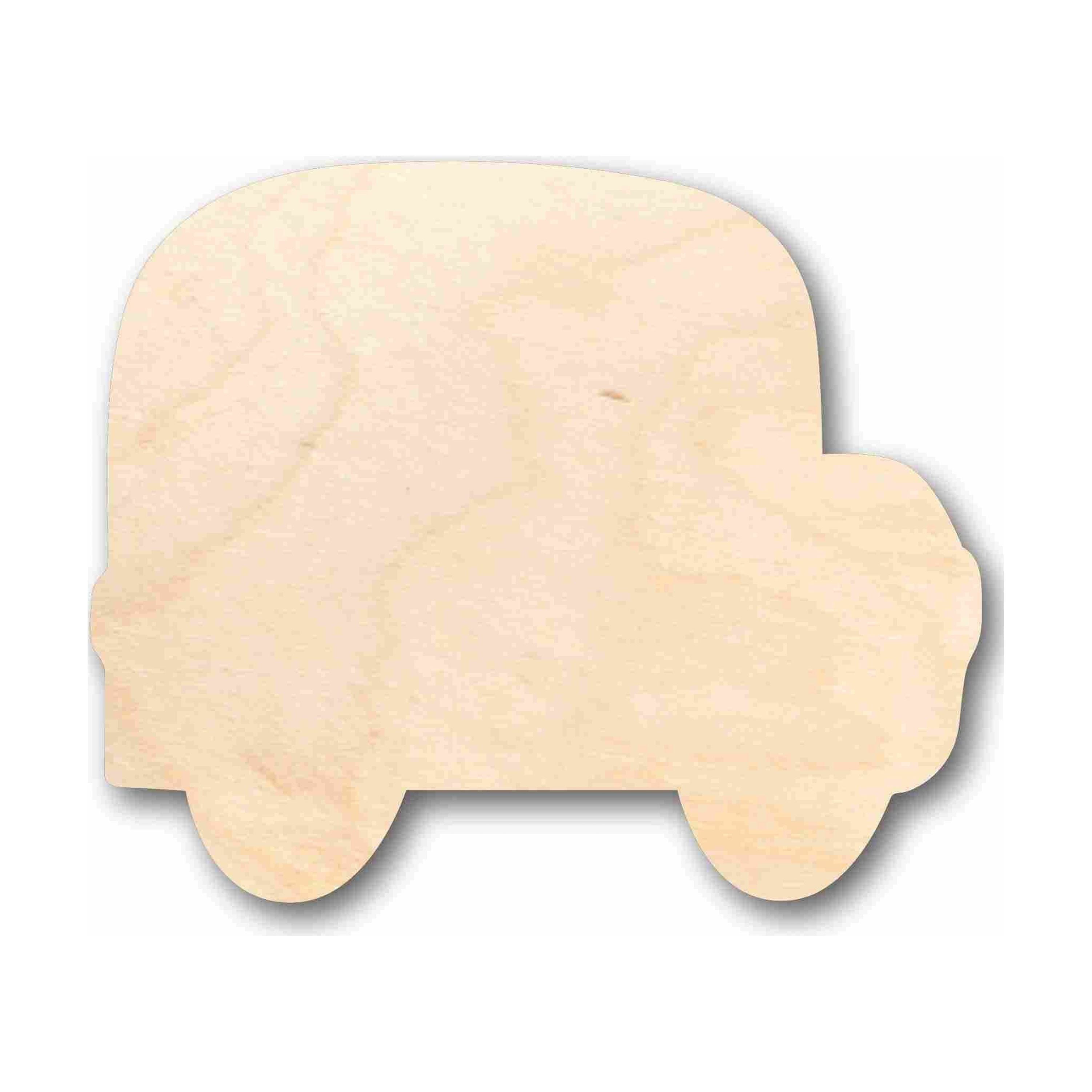 Unfinished Wood School Bus Silhouette - Craft- up to 46" DIY 16" / 3/4 ...